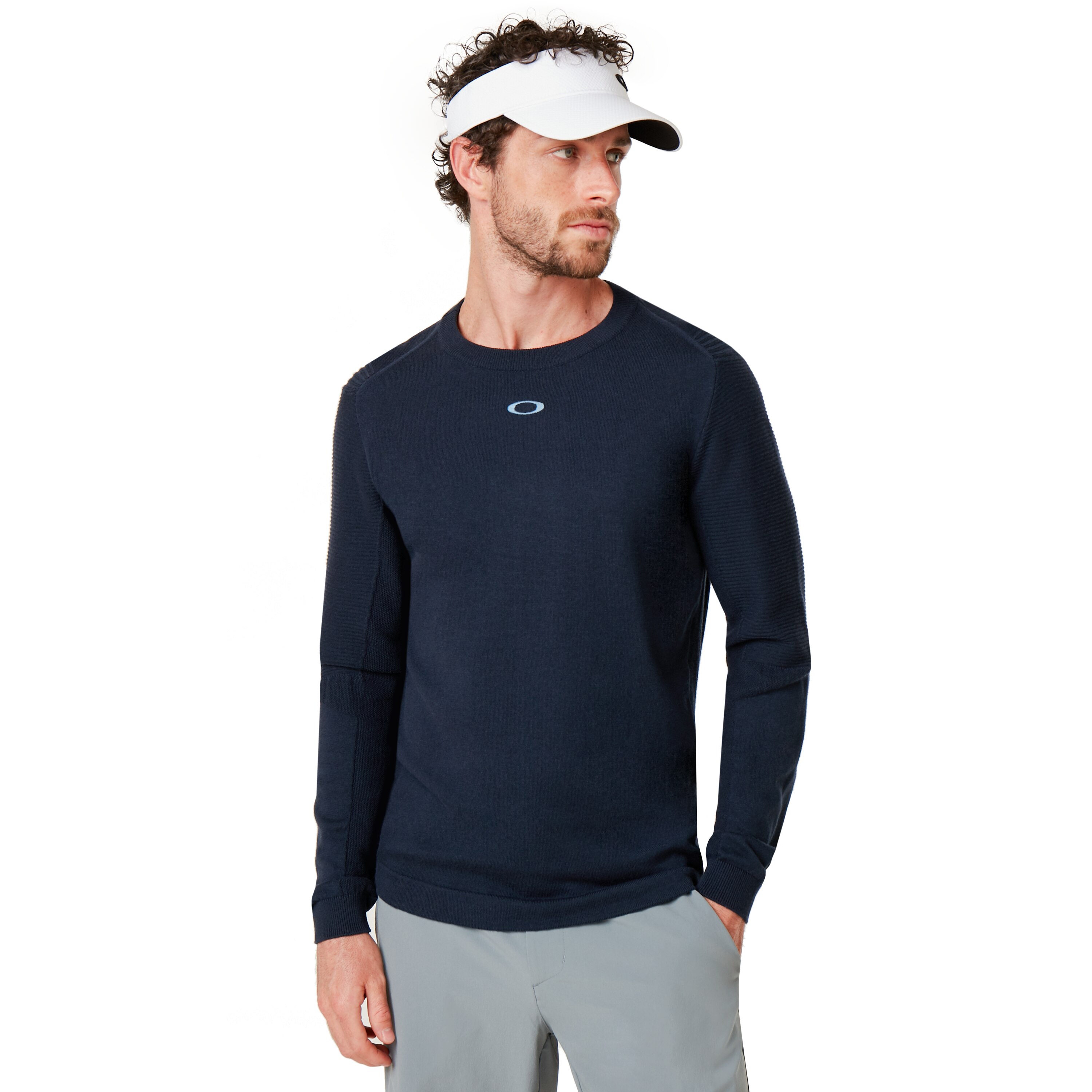 Oakley Light Knit Crewneck - Foggy Blue | Oakley OSI Store | Official ...