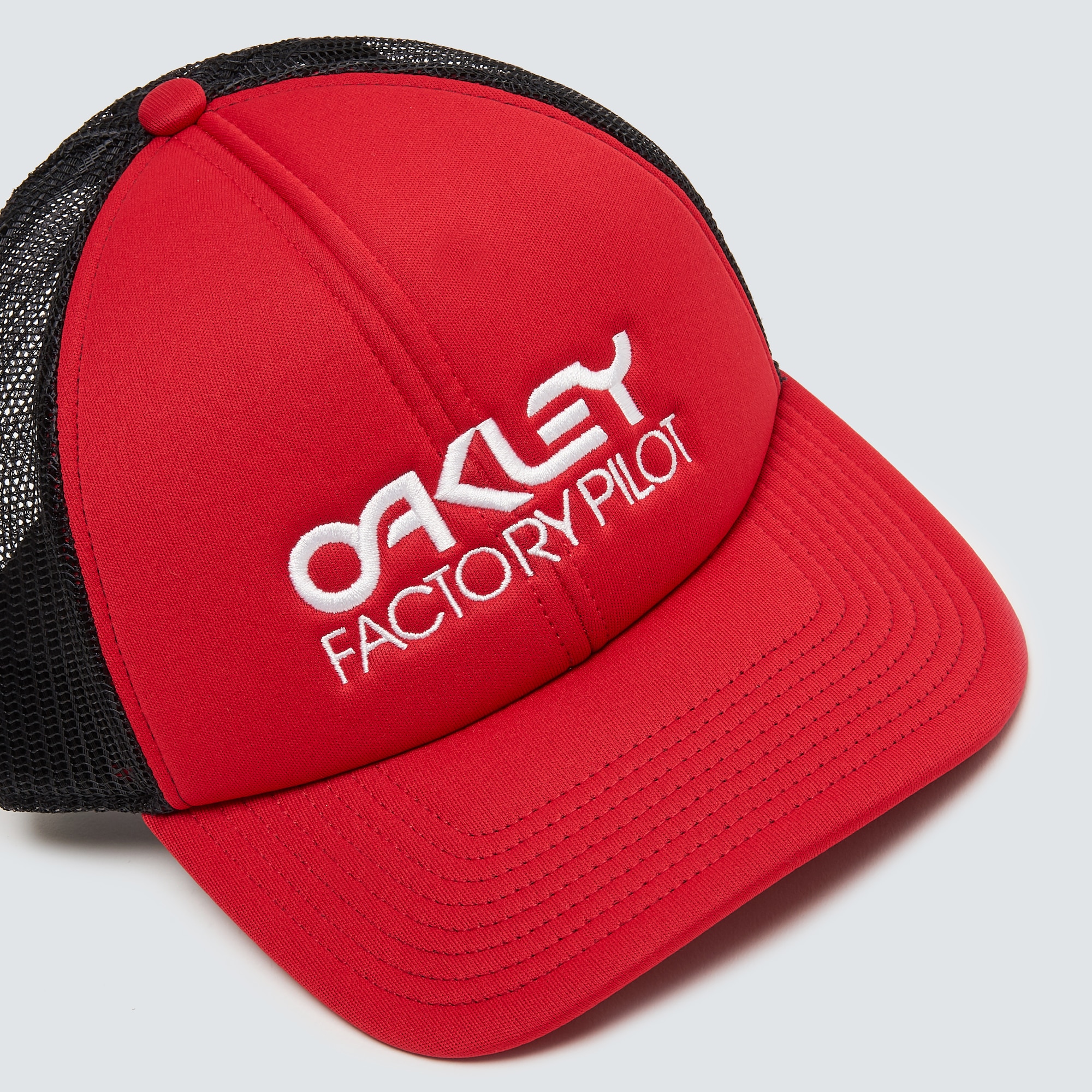 Oakley Factory Pilot Trucker Hat - Red Line - FOS900510-465 | Oakley ...