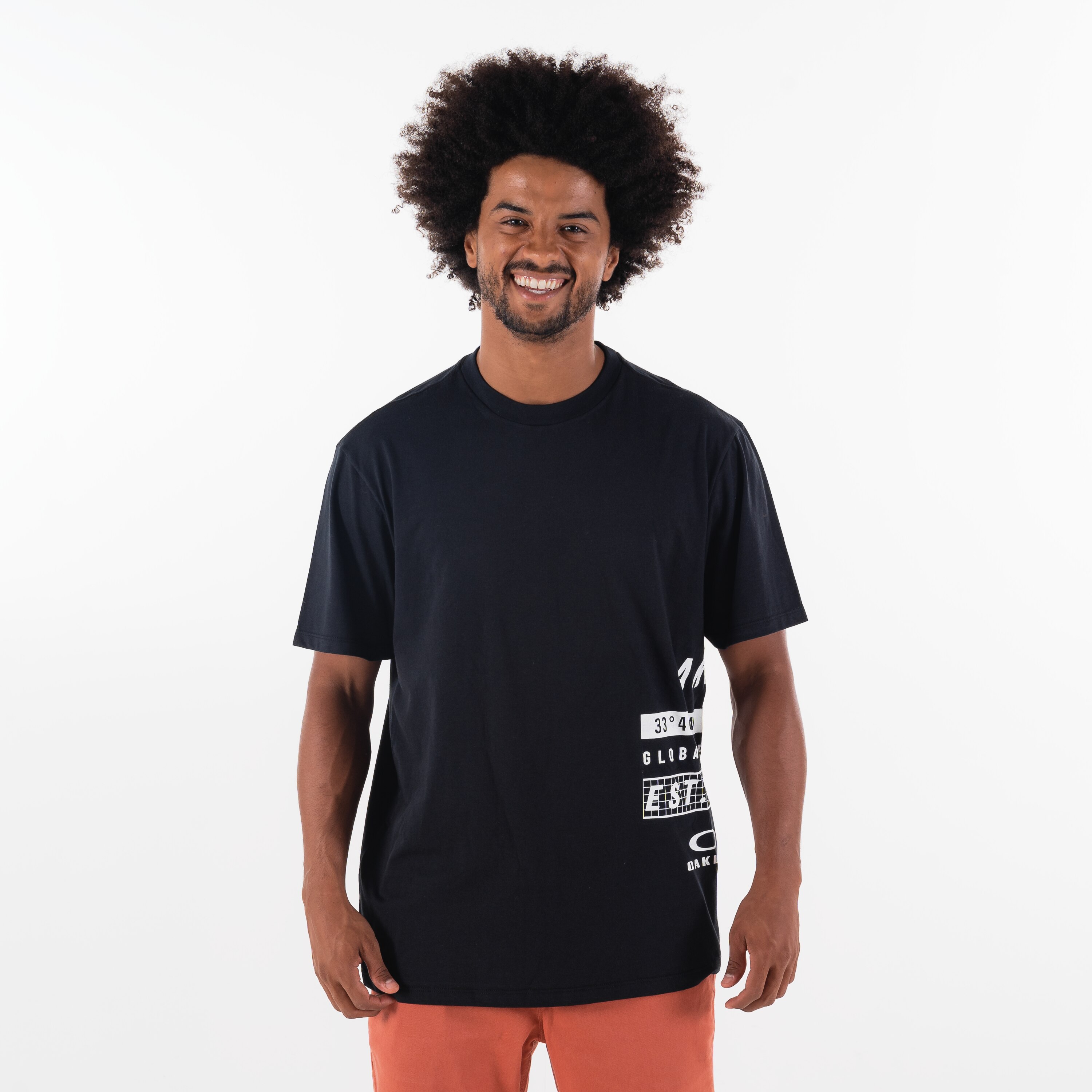 Oakley Camiseta Global Tag - Blackout | Oakley BR Store
