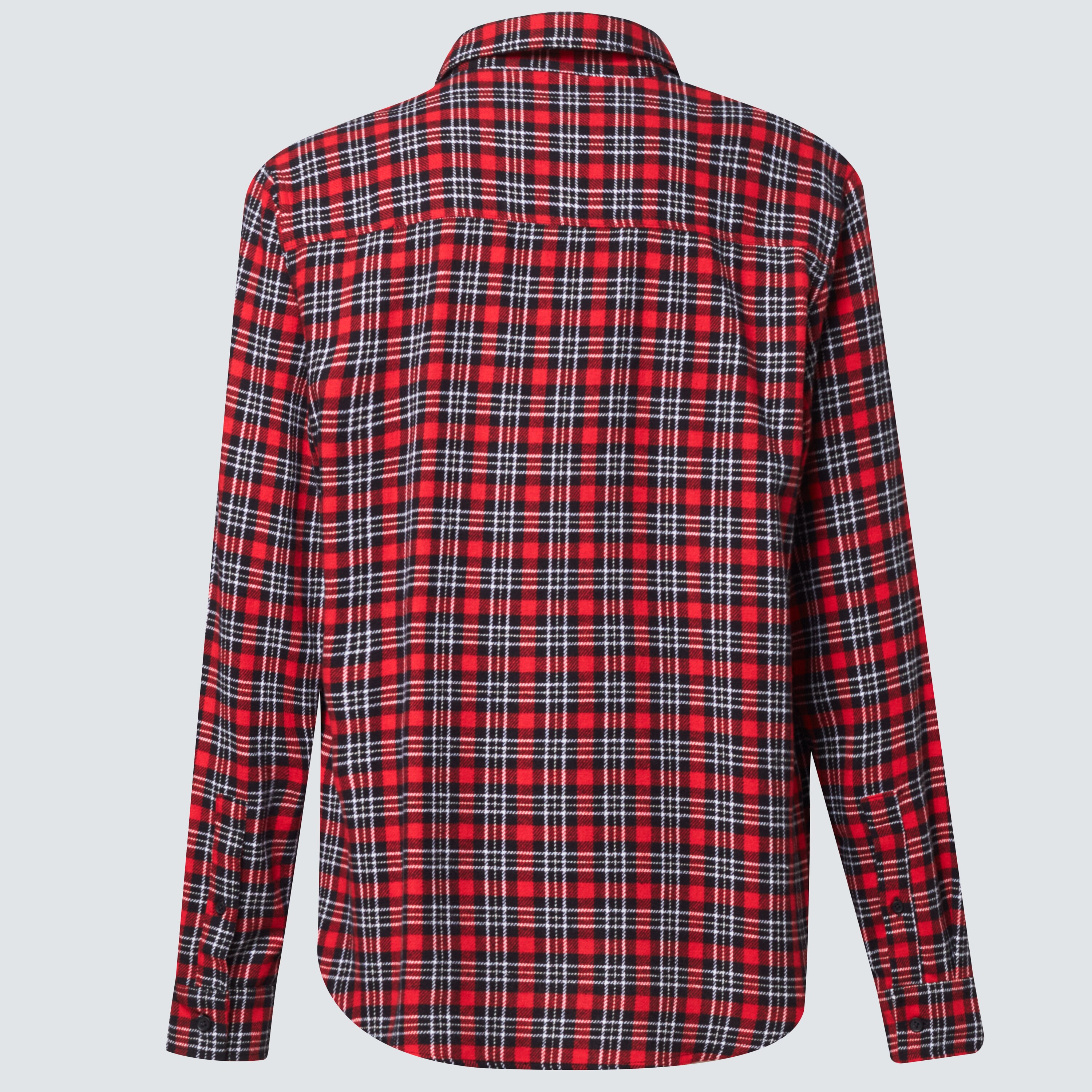 Oakley Podium Plaid Ls Flannel - Red/Black Check - FOA402573-9B6 ...