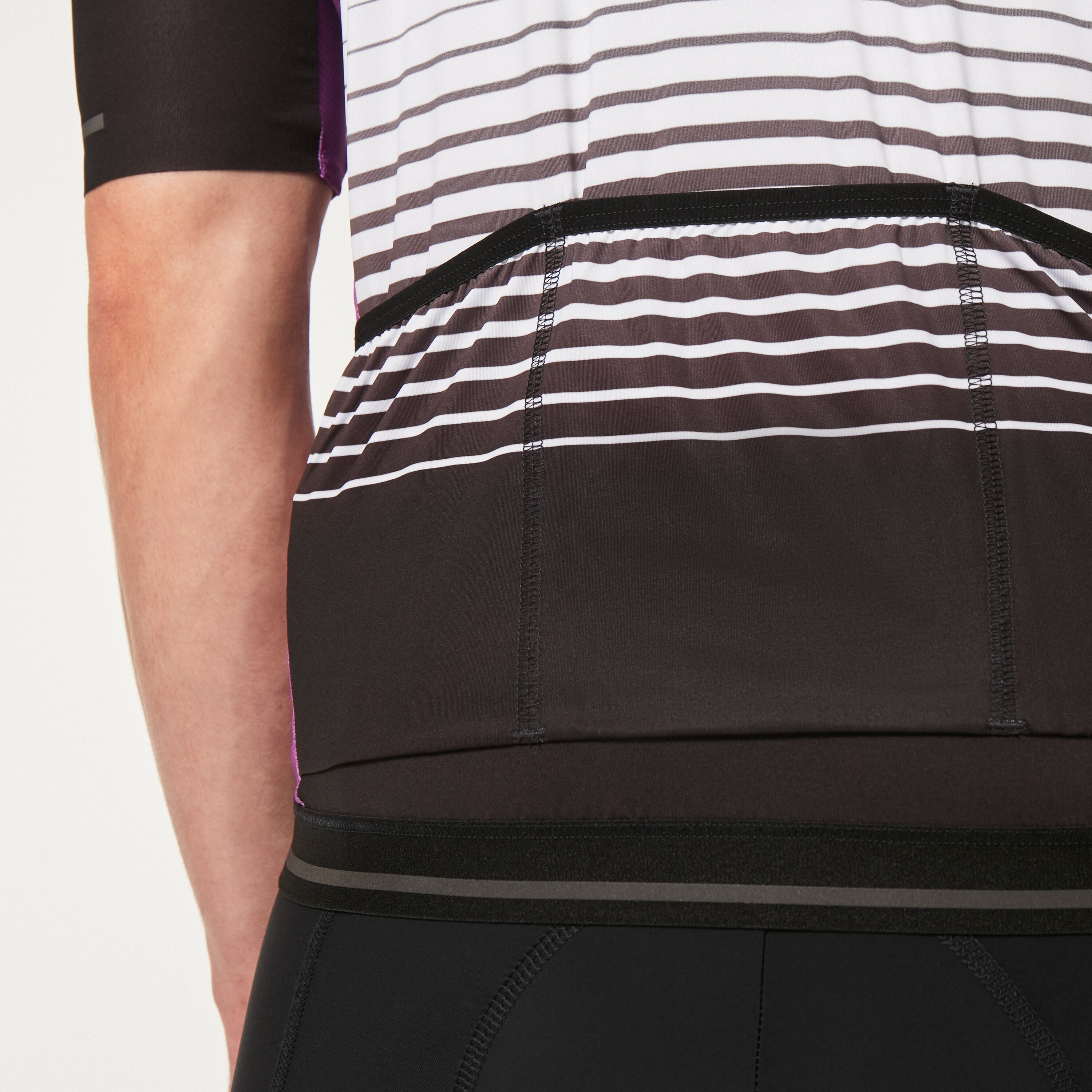 Oakley Sublimated Icon Jersey 2.0 - White/Purple Stripes - FOA403842 ...