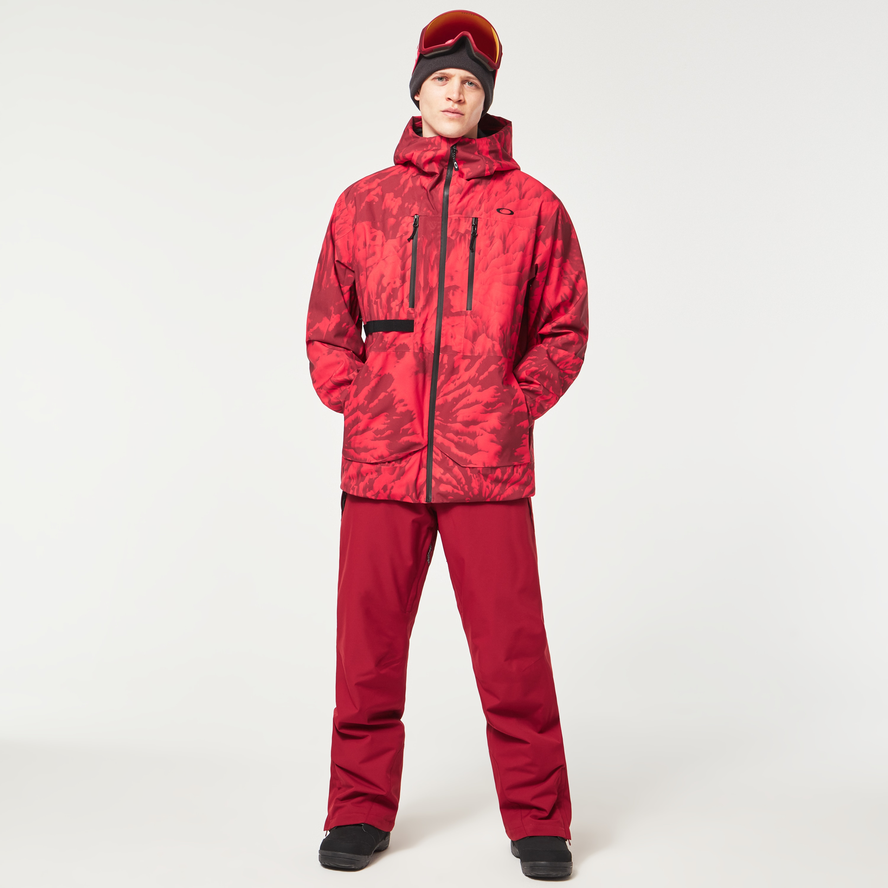 Oakley Tc Earth Shell Jacket - Red Mountain Tie Dye Pt | Oakley OSI ...