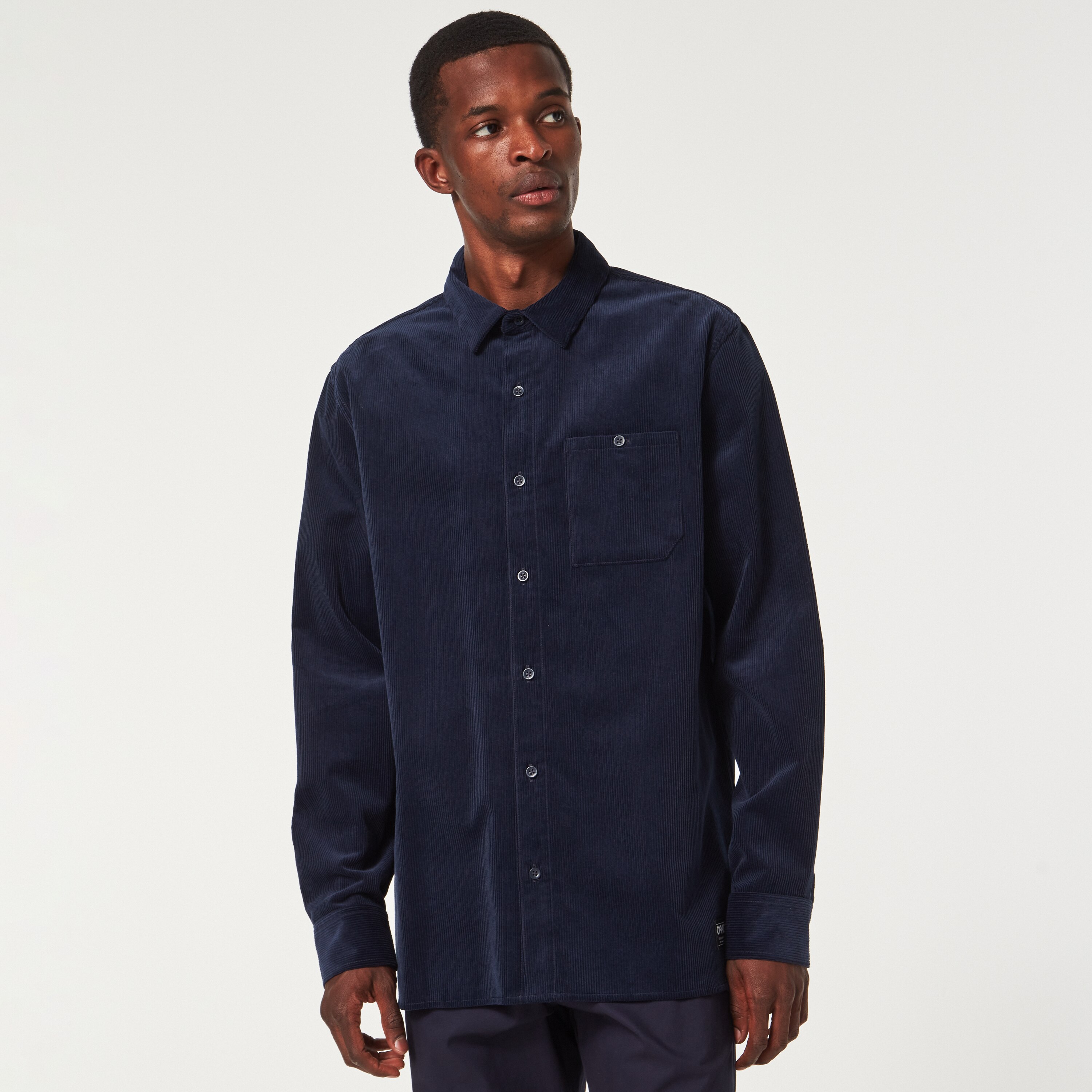 Oakley Cabin Button Down Corduroy - Fathom | Oakley ES Store (Espanol)