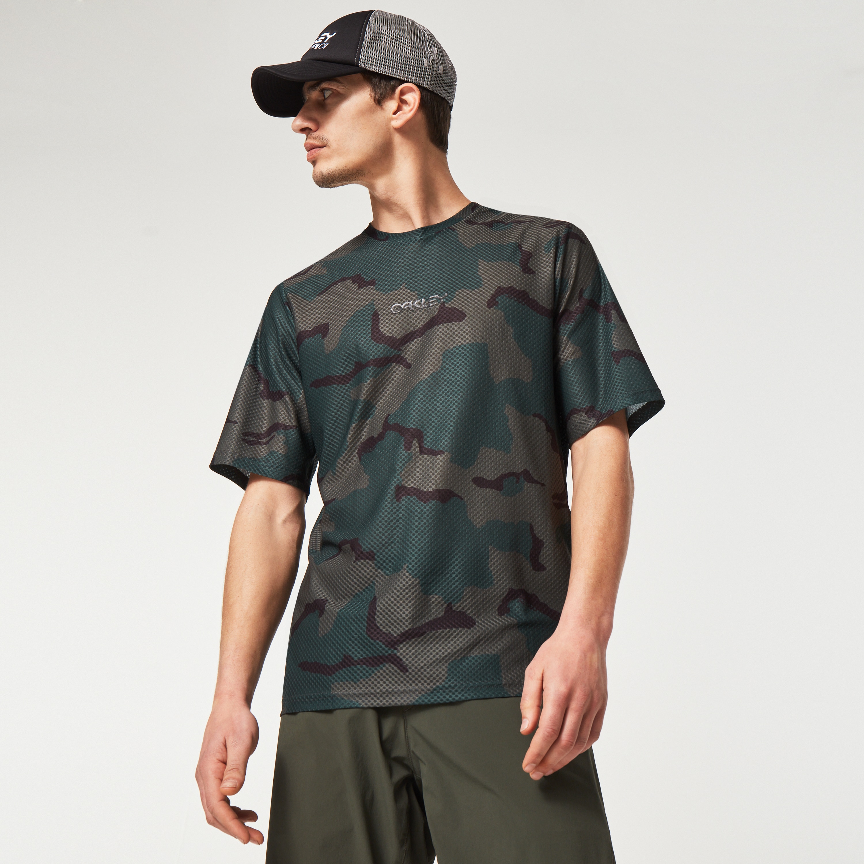 Oakley Ride Free Ss Jersey - B1B Camo Hunter | Oakley US Store