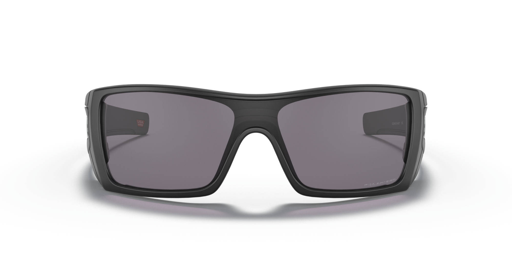 Batwolf® Grey Polarized Lenses, Matte Black Frame Sunglasses | Oakley® US