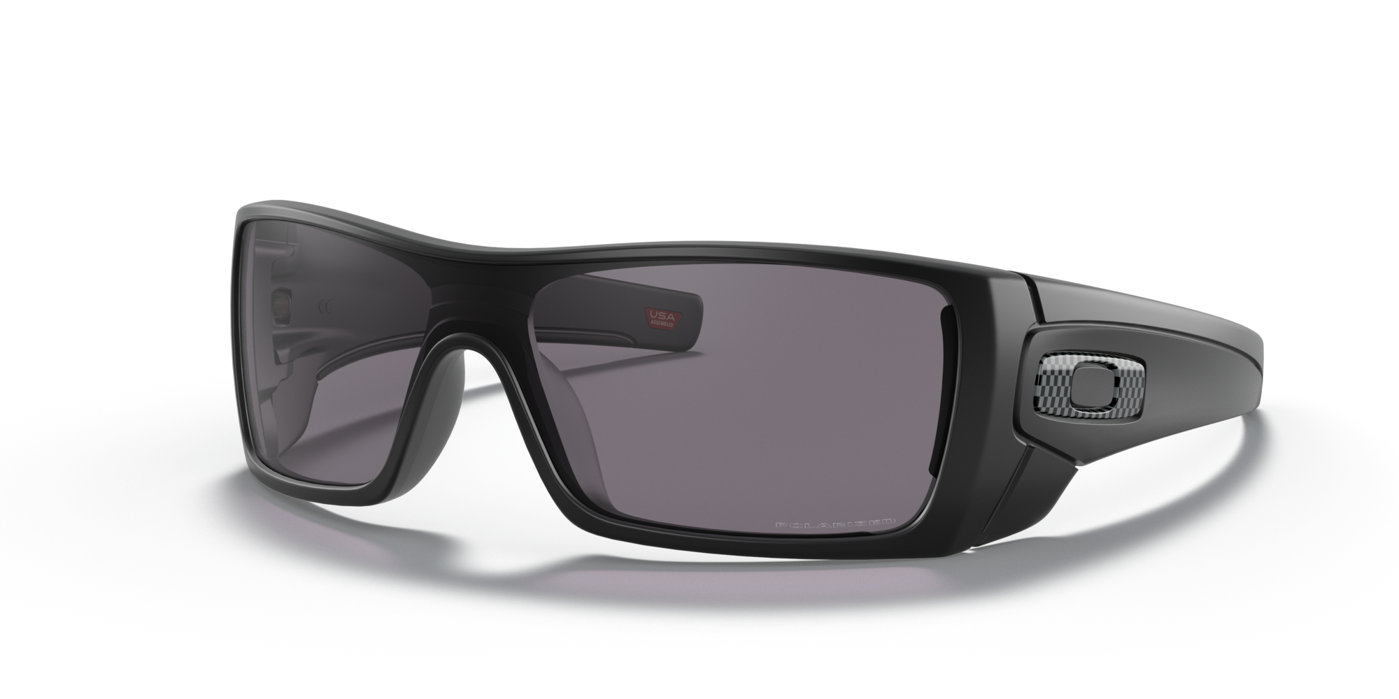 Batwolf® Grey Polarized Lenses, Matte Black Frame Sunglasses | Oakley® US