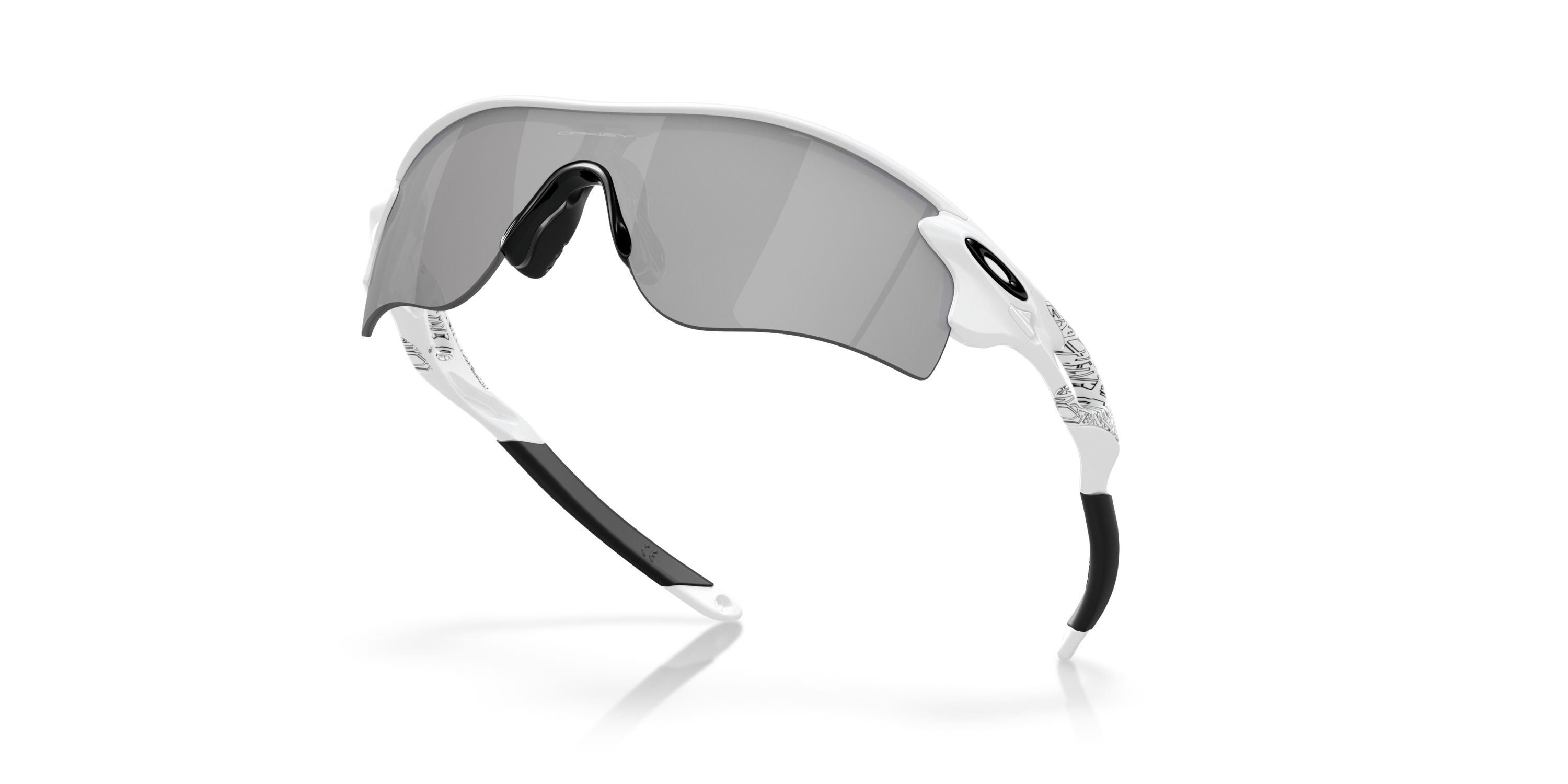 RadarLock® Path® (Low Bridge Fit) Matte White Sunglasses | Oakley® US