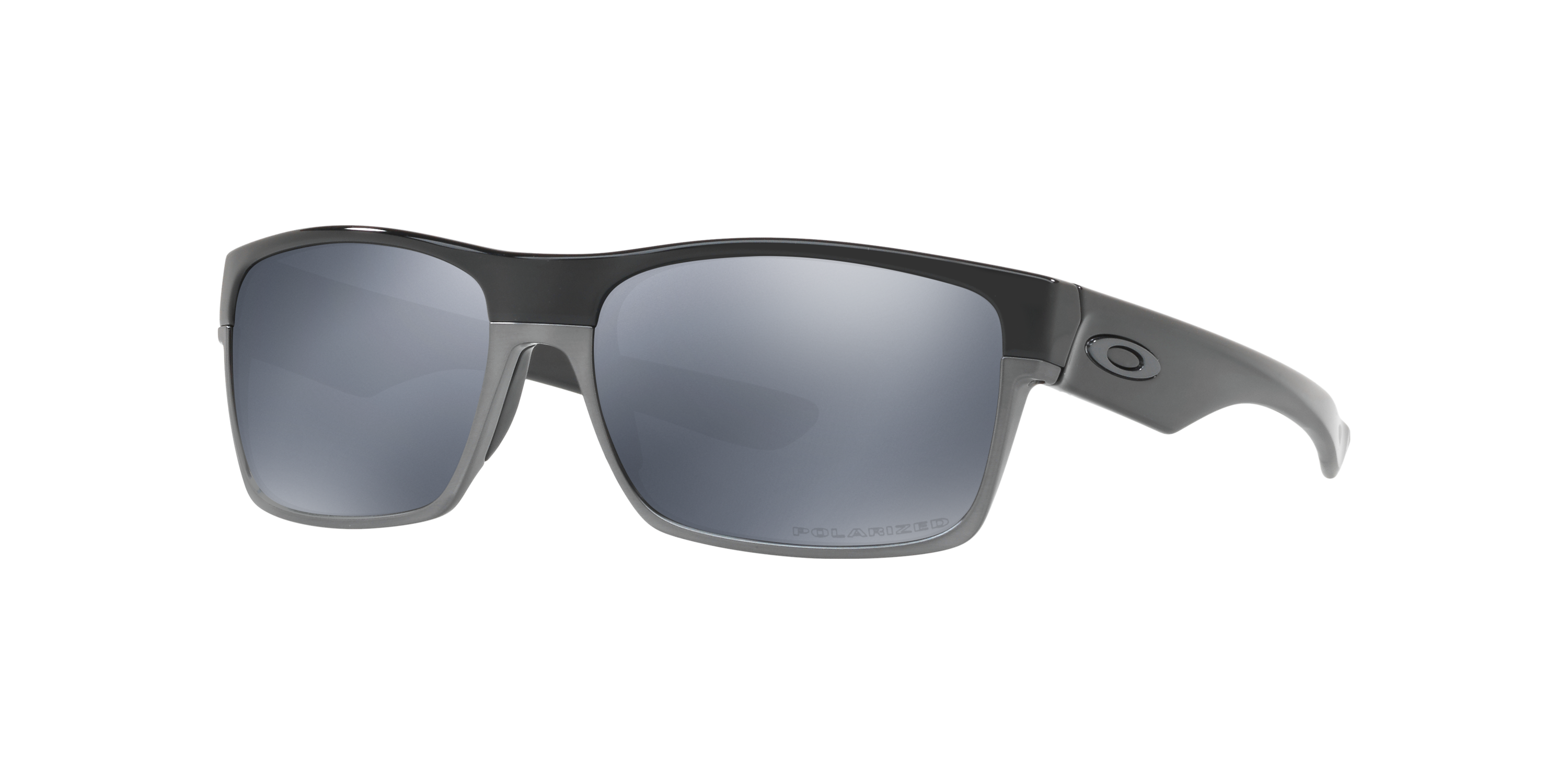 TwoFace™ Black Iridium Polarized Lenses, Polished Black Frame ...