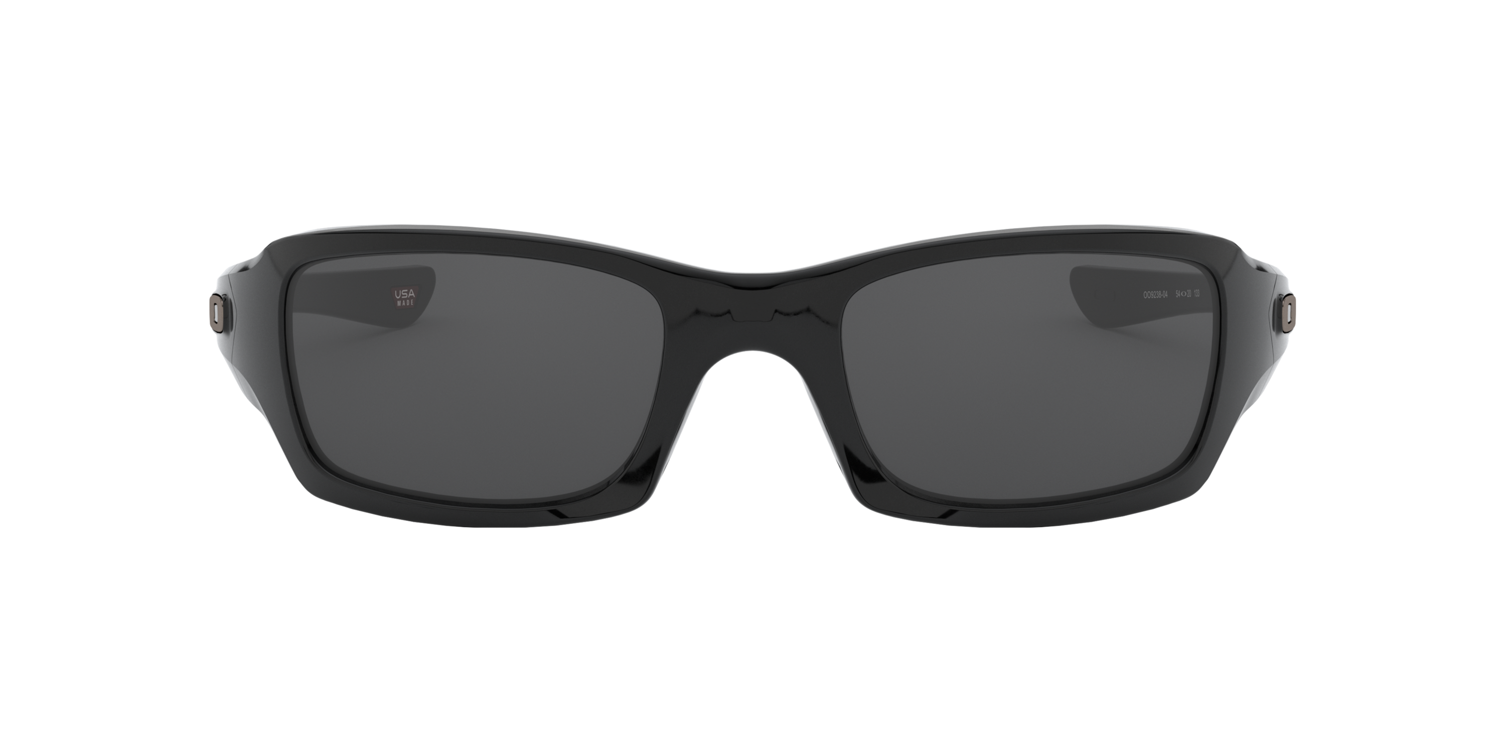 Fives Squared® Grey Lenses, Polished Black Frame Sunglasses | Oakley® US