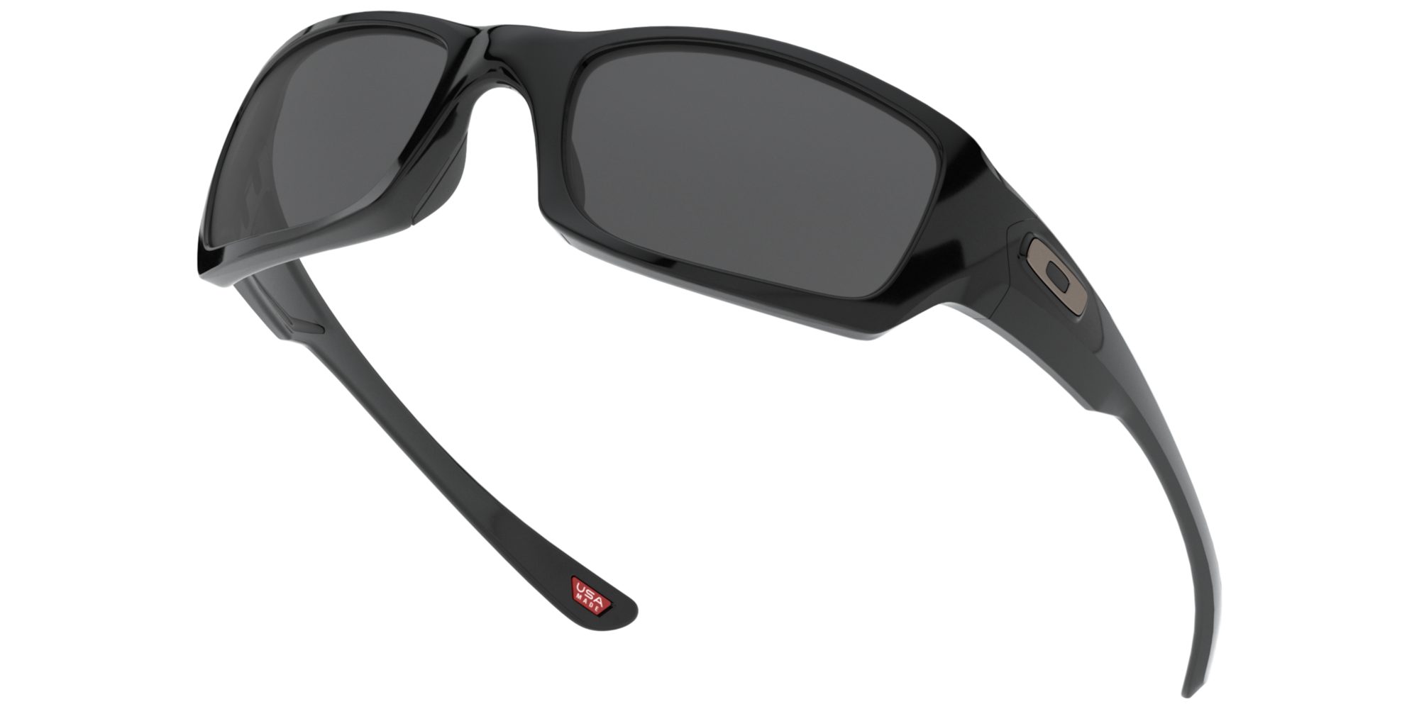 Fives Squared® Grey Lenses, Polished Black Frame Sunglasses | Oakley® US