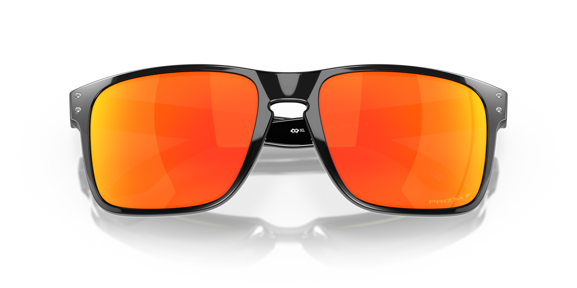 Holbrook™ XL Prizm Ruby Polarized Lenses, Black Ink Frame Sunglasses ...