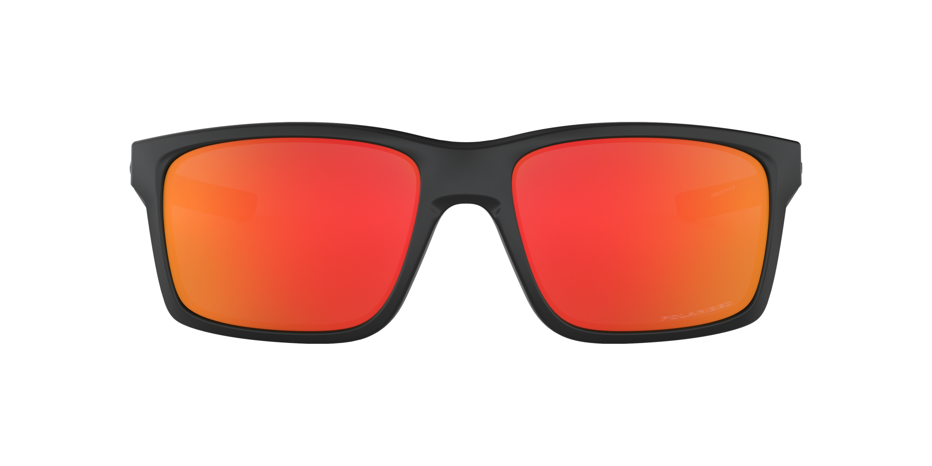 Mainlink™ Ruby Iridium Polarized Lenses, Matte Black Frame Sunglasses ...