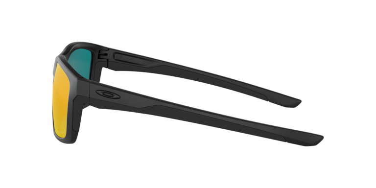 Mainlink™ Ruby Iridium Polarized Lenses, Matte Black Frame Sunglasses ...