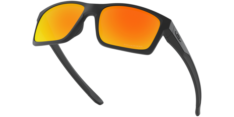 Mainlink™ Ruby Iridium Polarized Lenses, Matte Black Frame Sunglasses ...