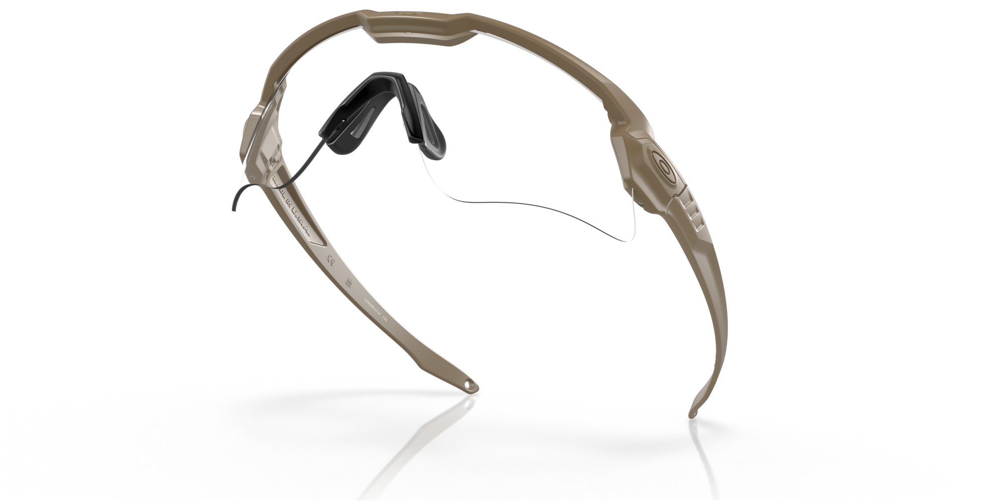 Standard Issue Ballistic M Frame® Alpha Array Clear Lenses, Terrain Tan ...