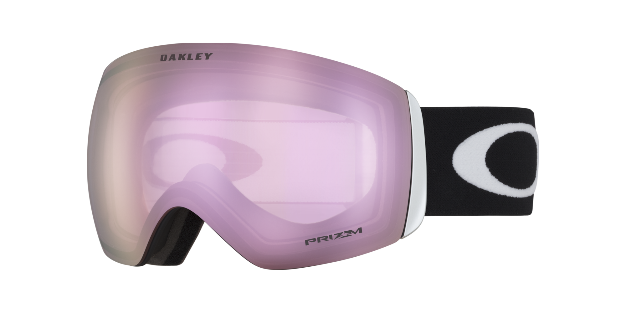 Oakley Flight Deck™ L Snow Goggles - Matte Black - Prizm Snow Hi Pink ...