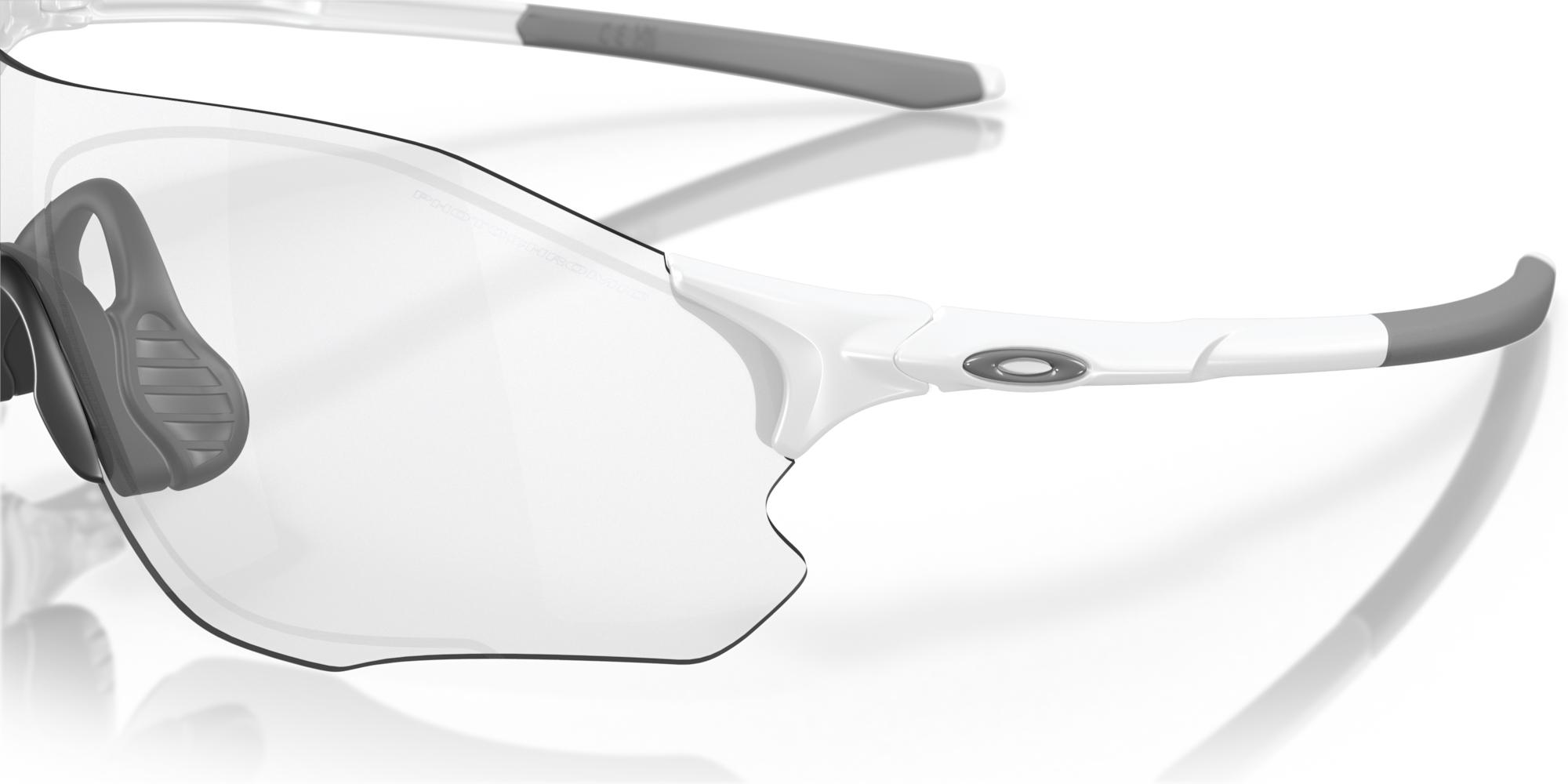 EVZero™ Path® (Low Bridge Fit) Matte White Sunglasses | Oakley® US