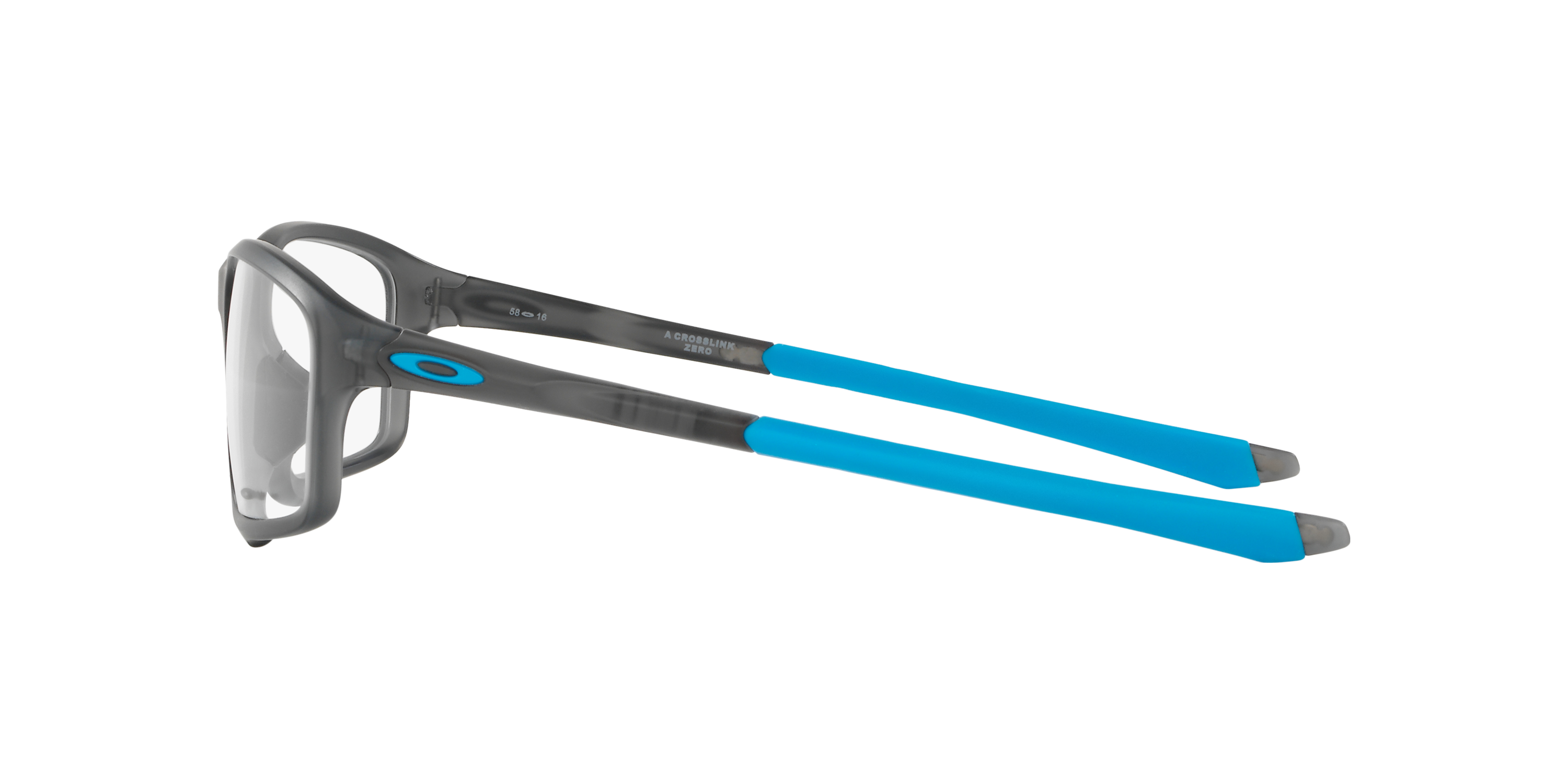 Crosslink® Zero (Low Bridge Fit) Satin Grey Smoke Eyeglasses | Oakley® US