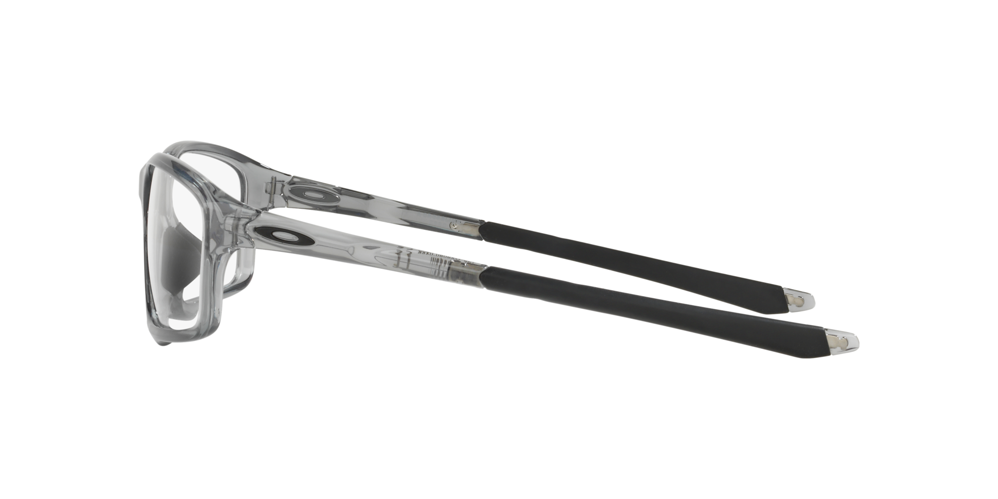 Crosslink® Zero (Low Bridge Fit) Polished Grey Shadow Eyeglasses ...