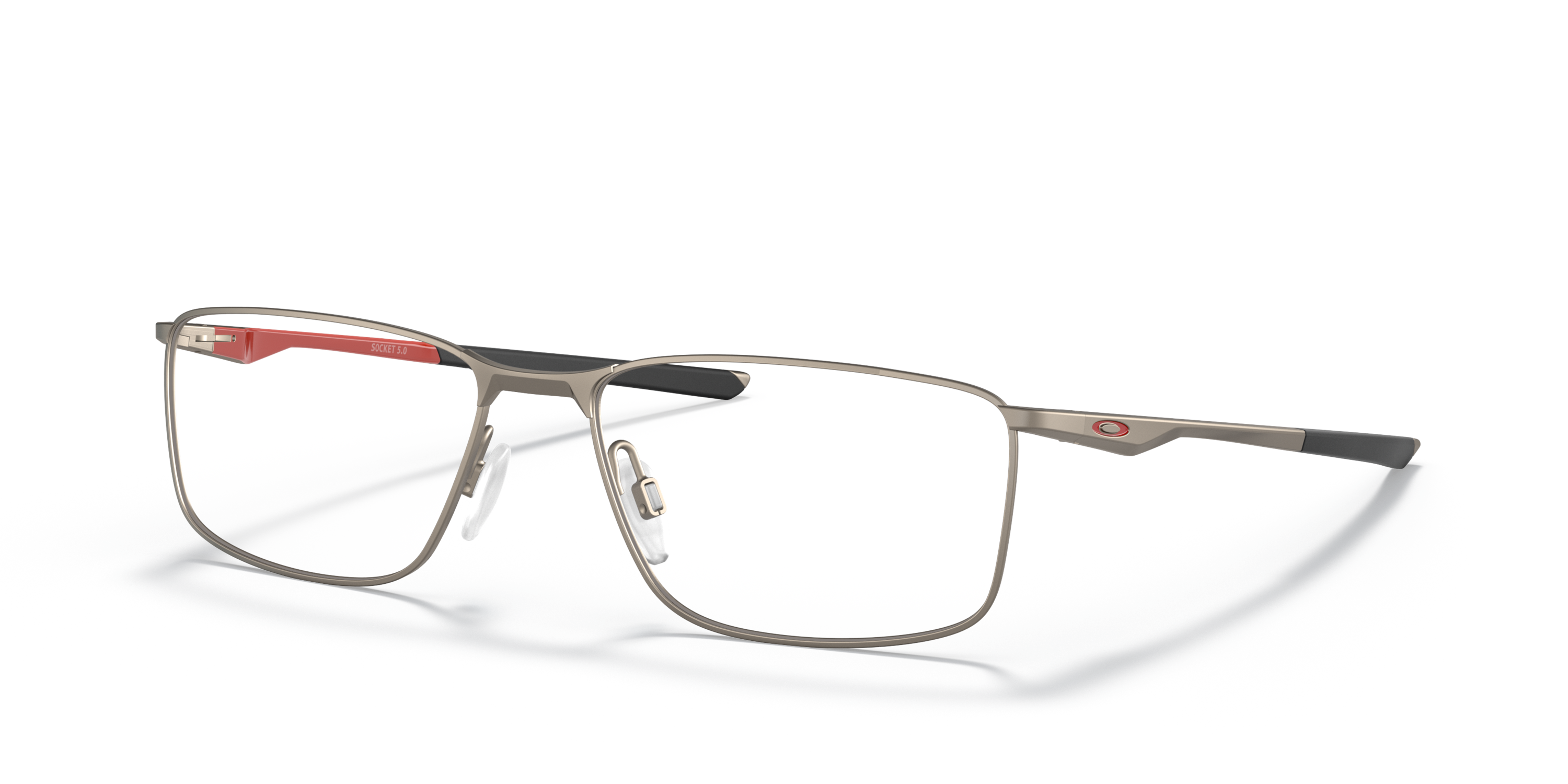 Socket 5.0 Satin Brushed Chrome Eyeglasses | Oakley® US