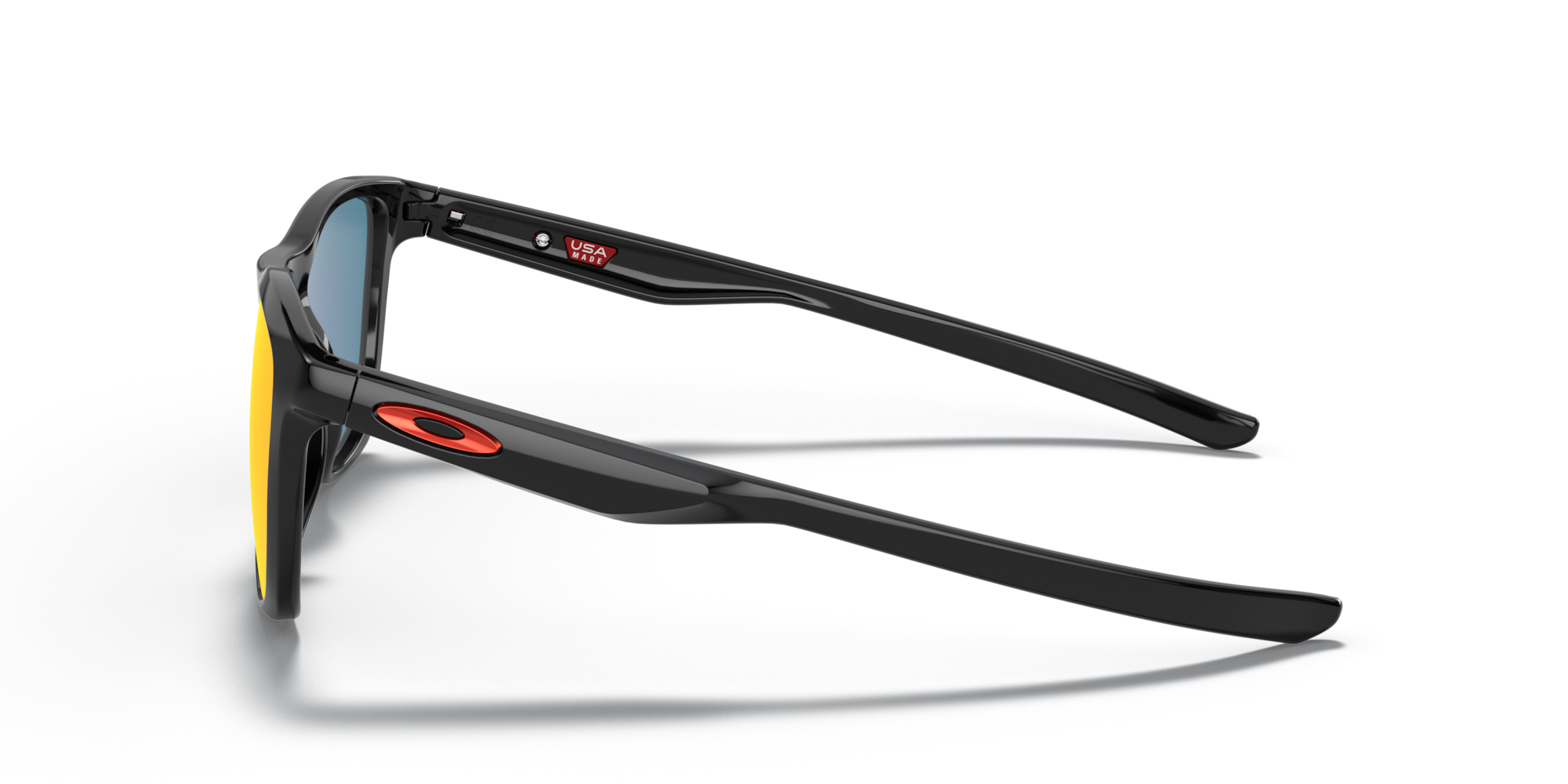 Trillbe™ X Ruby Iridium Lenses, Polished Black Frame Sunglasses ...