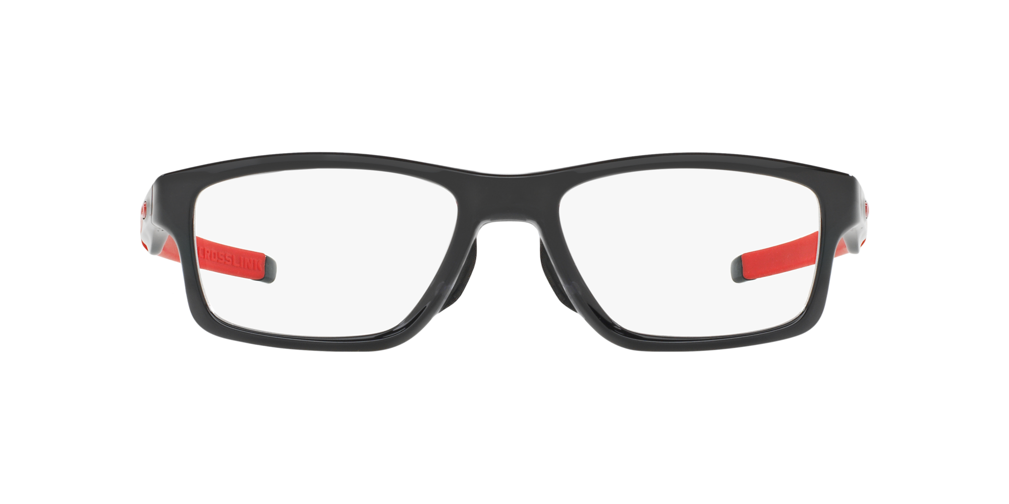 Crosslink® (TruBridge™) Polished Black Ink Eyeglasses | Oakley® US