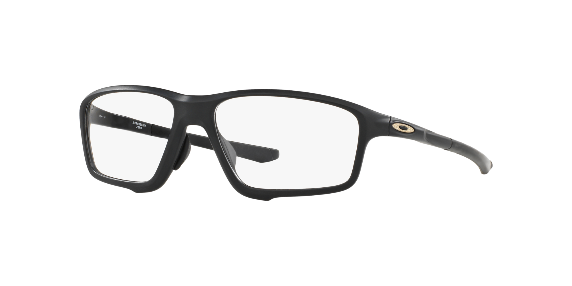 Crosslink® Zero (Low Bridge Fit) Satin Black Eyeglasses | Oakley® US