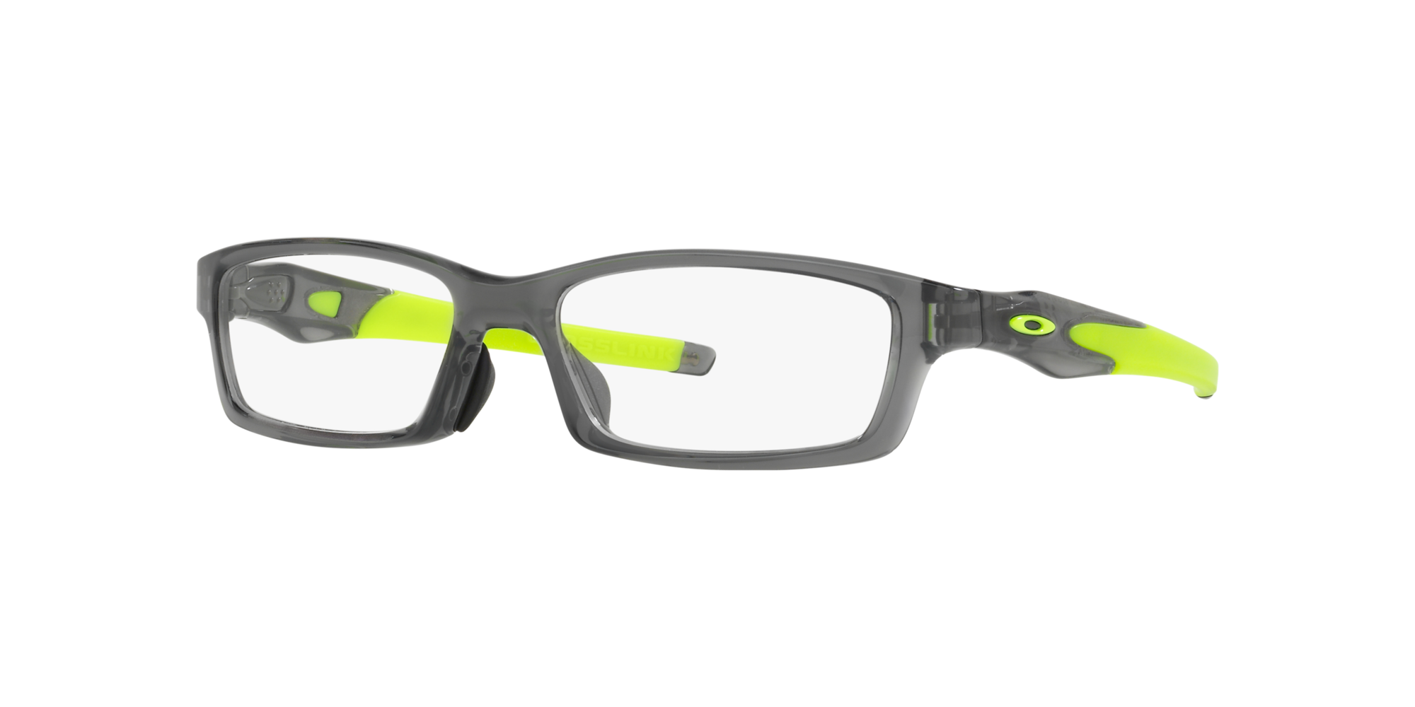 Crosslink® (Low Bridge Fit) Polished Grey Smoke Eyeglasses | Oakley® US