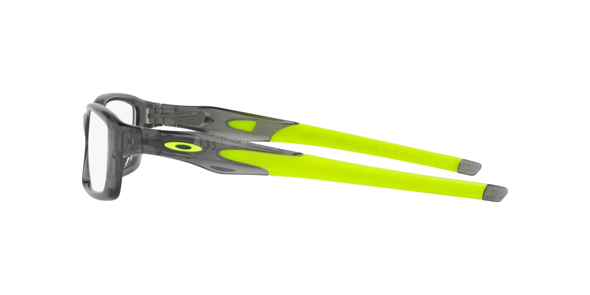 Crosslink® (Low Bridge Fit) Polished Grey Smoke Eyeglasses | Oakley® US