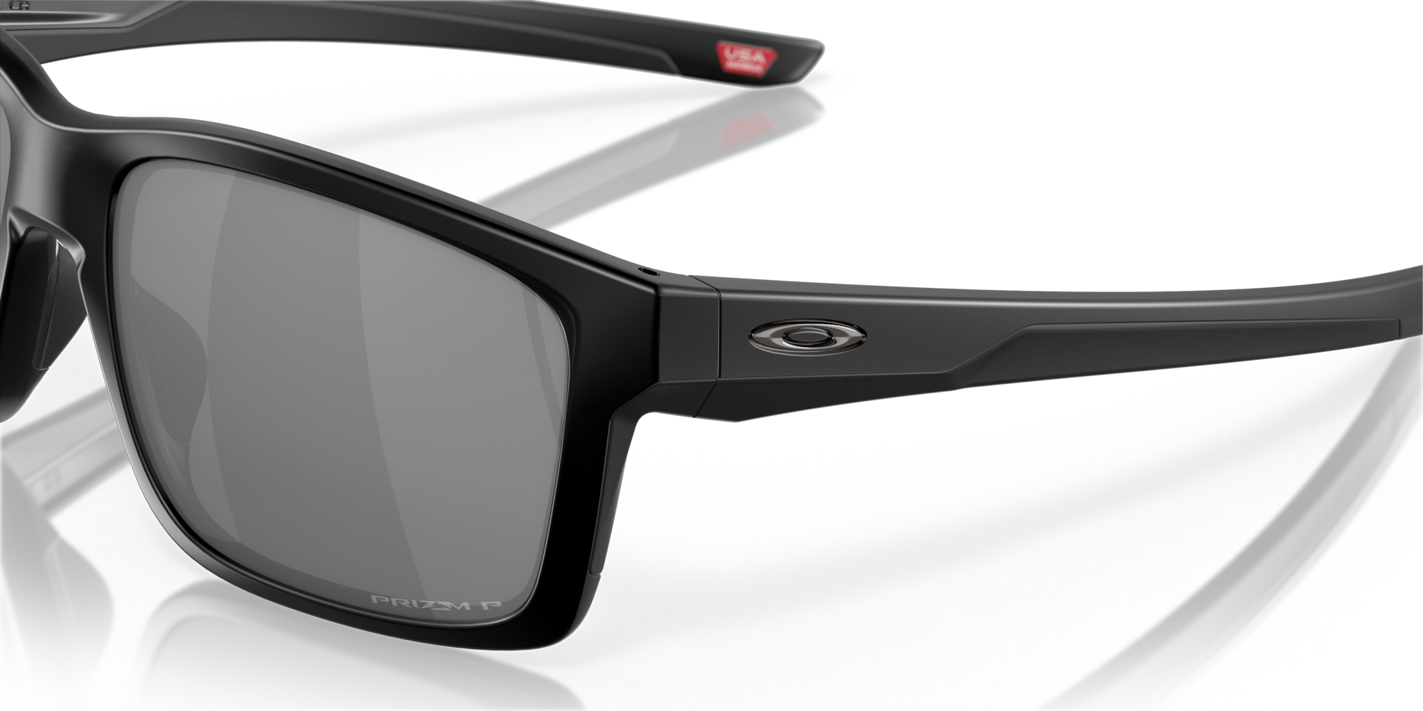 Mainlink™ Prizm Black Polarized Lenses, Matte Black Frame Sunglasses ...