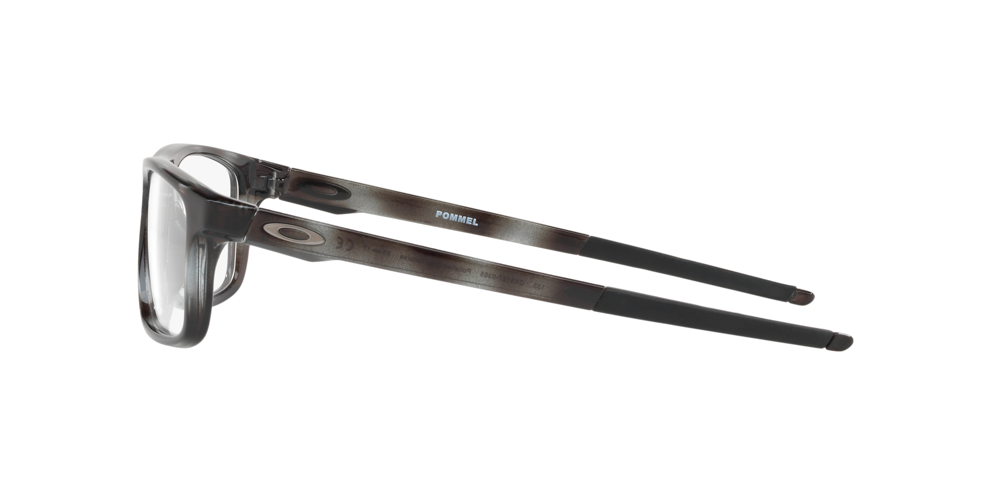 Pommel (TruBridge™) Polished Grey Tortoise Eyeglasses | Oakley® US