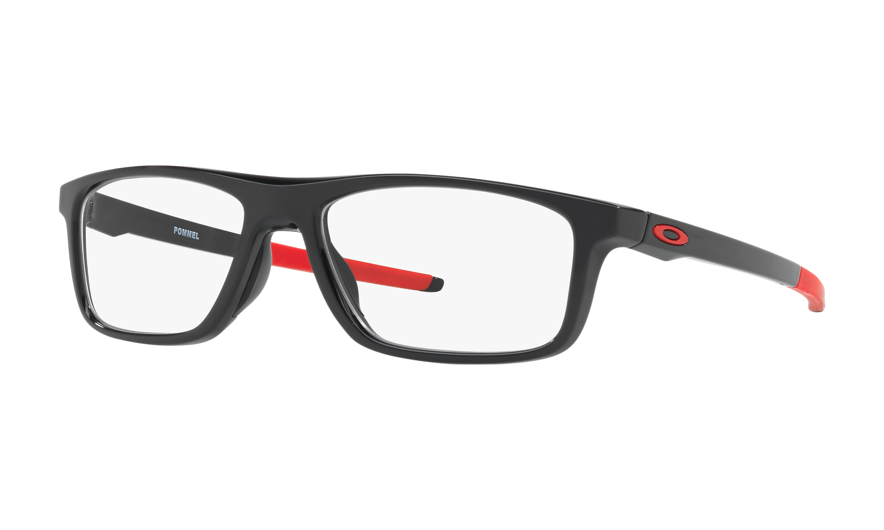 Pommel (TruBridge™) Polished Black Eyeglasses | Oakley® AU