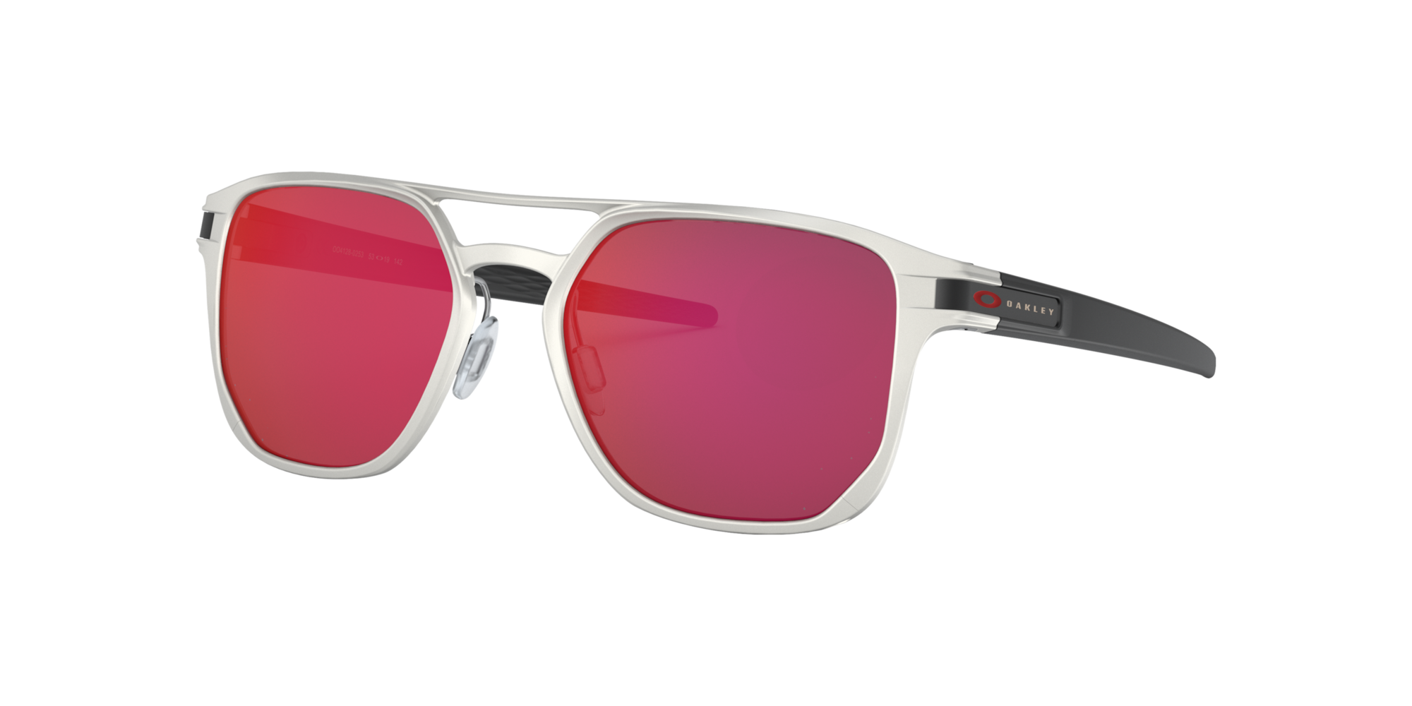 Latch® Alpha Torch Iridium Lenses, Matte Silver Frame Sunglasses ...