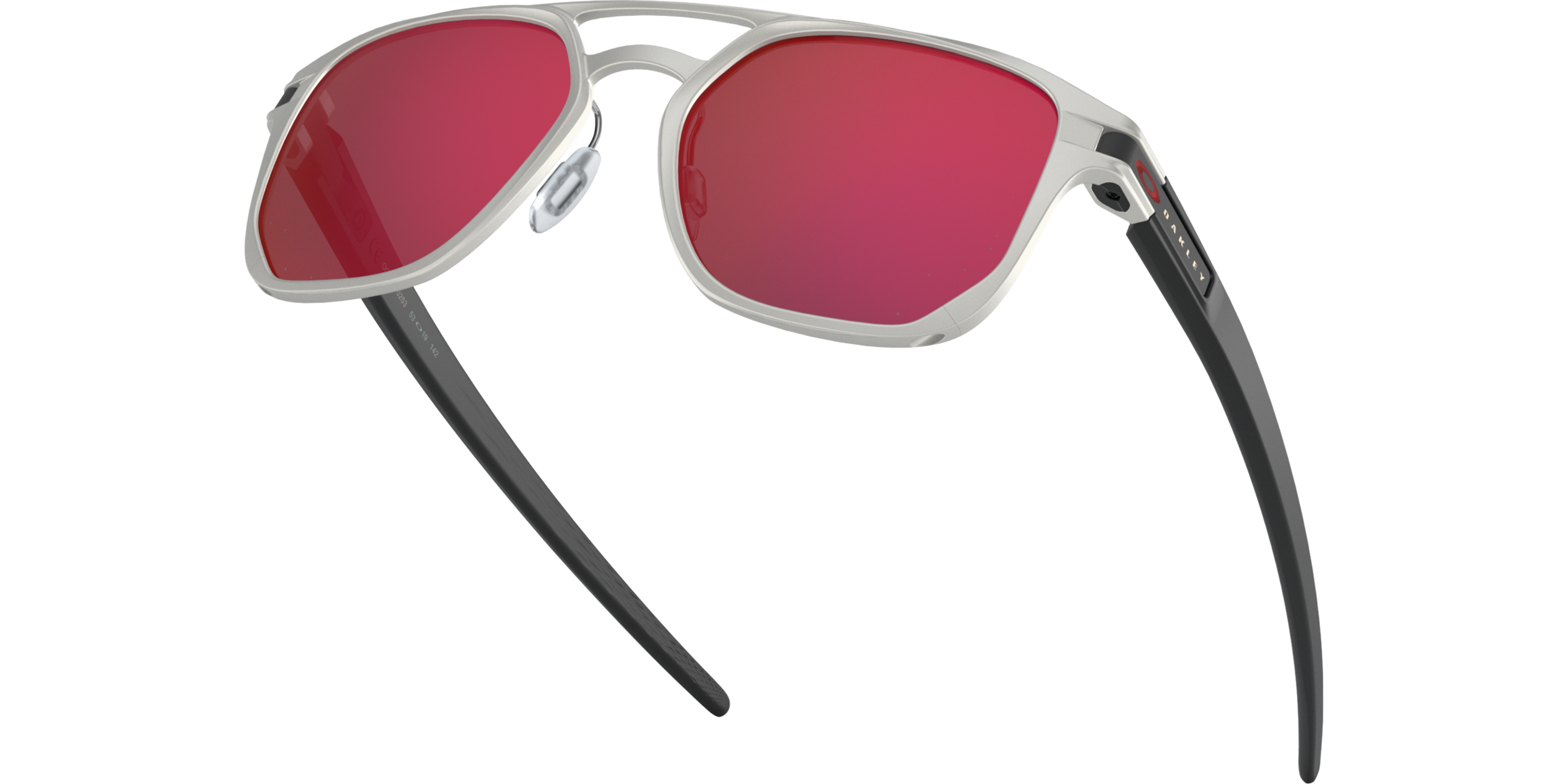 Latch® Alpha Torch Iridium Lenses, Matte Silver Frame Sunglasses ...