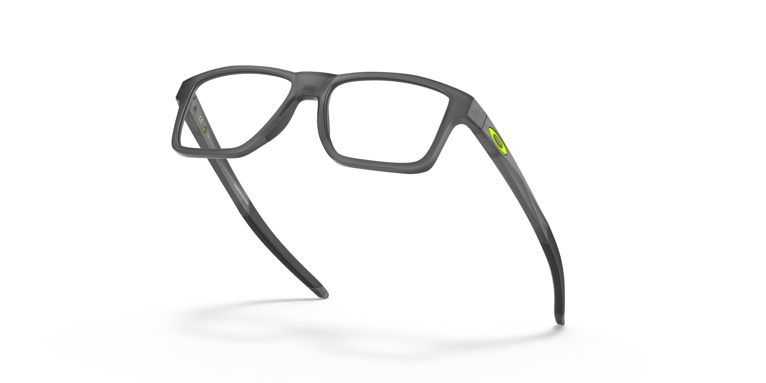 Chamfer™ Squared (TruBridge™) Satin Grey Smoke Eyeglasses | Oakley® US