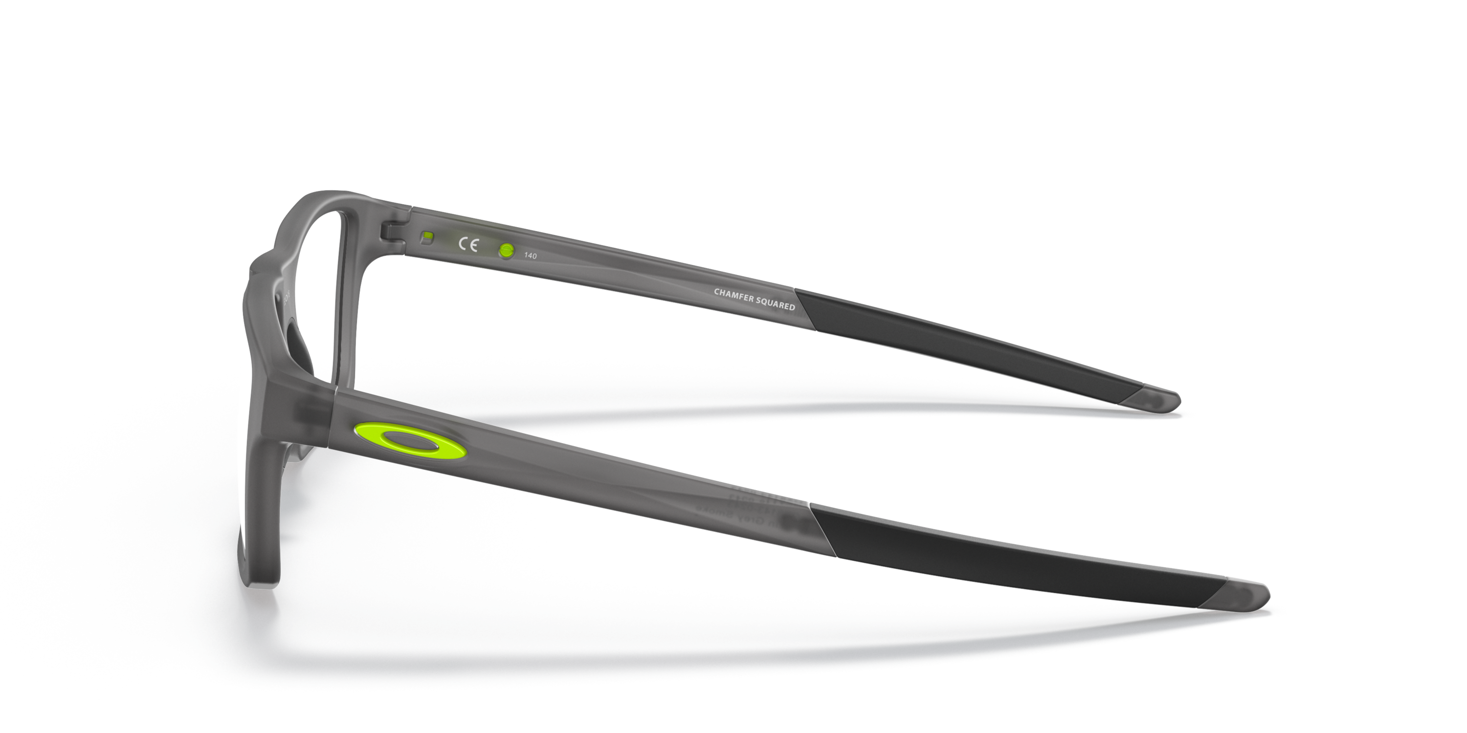 Chamfer™ Squared (TruBridge™) Satin Grey Smoke Eyeglasses | Oakley® US ...