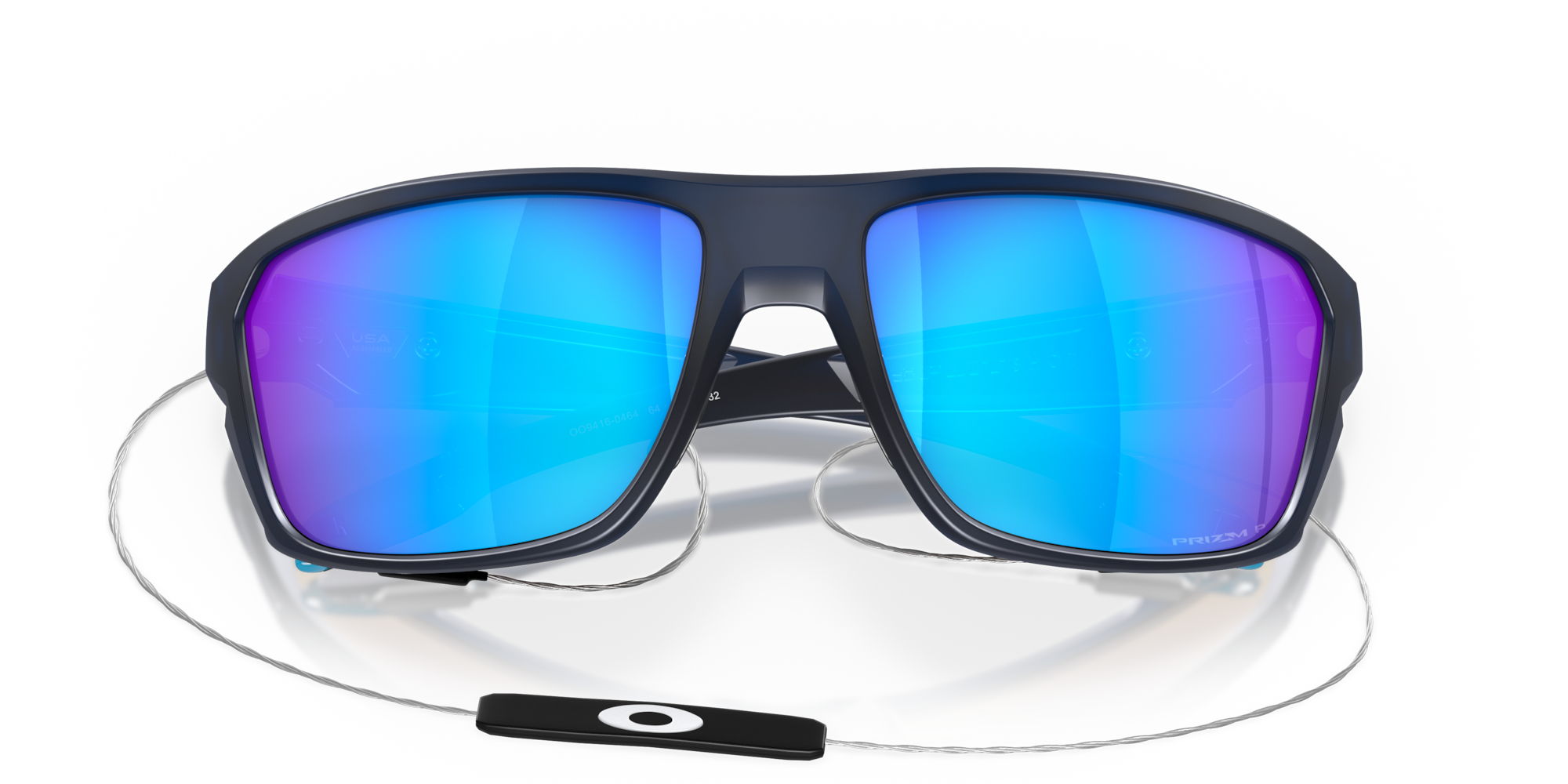 Split Shot Matte Translucent Blue Sunglasses | Oakley Standard Issue USA