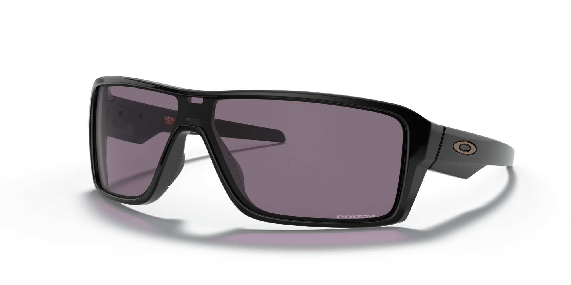 Ridgeline Prizm Grey Lenses, Polished Black Frame Sunglasses | Oakley® US