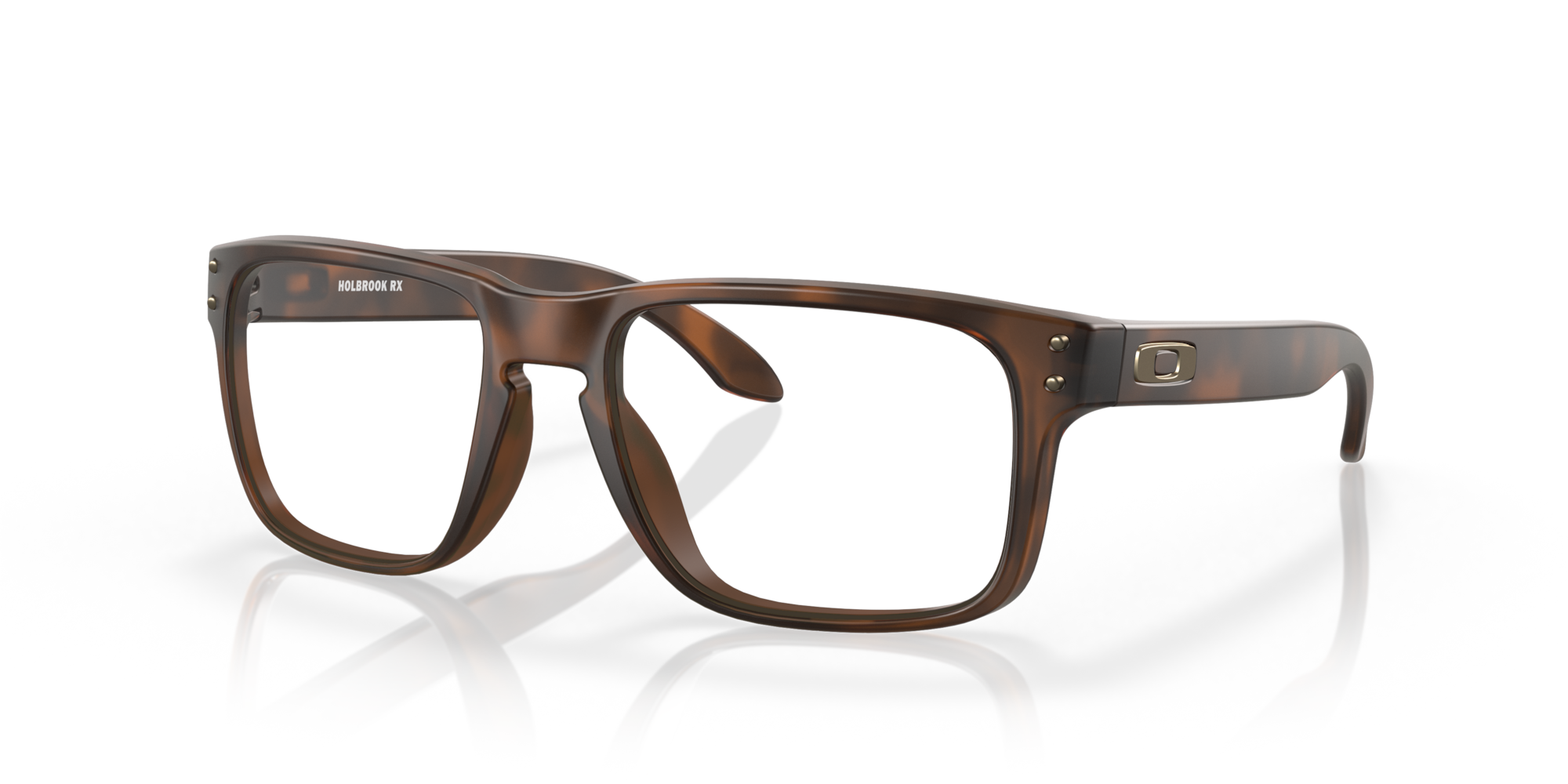 Holbrook™ Matte Brown Tortoise Eyeglasses | Oakley® US
