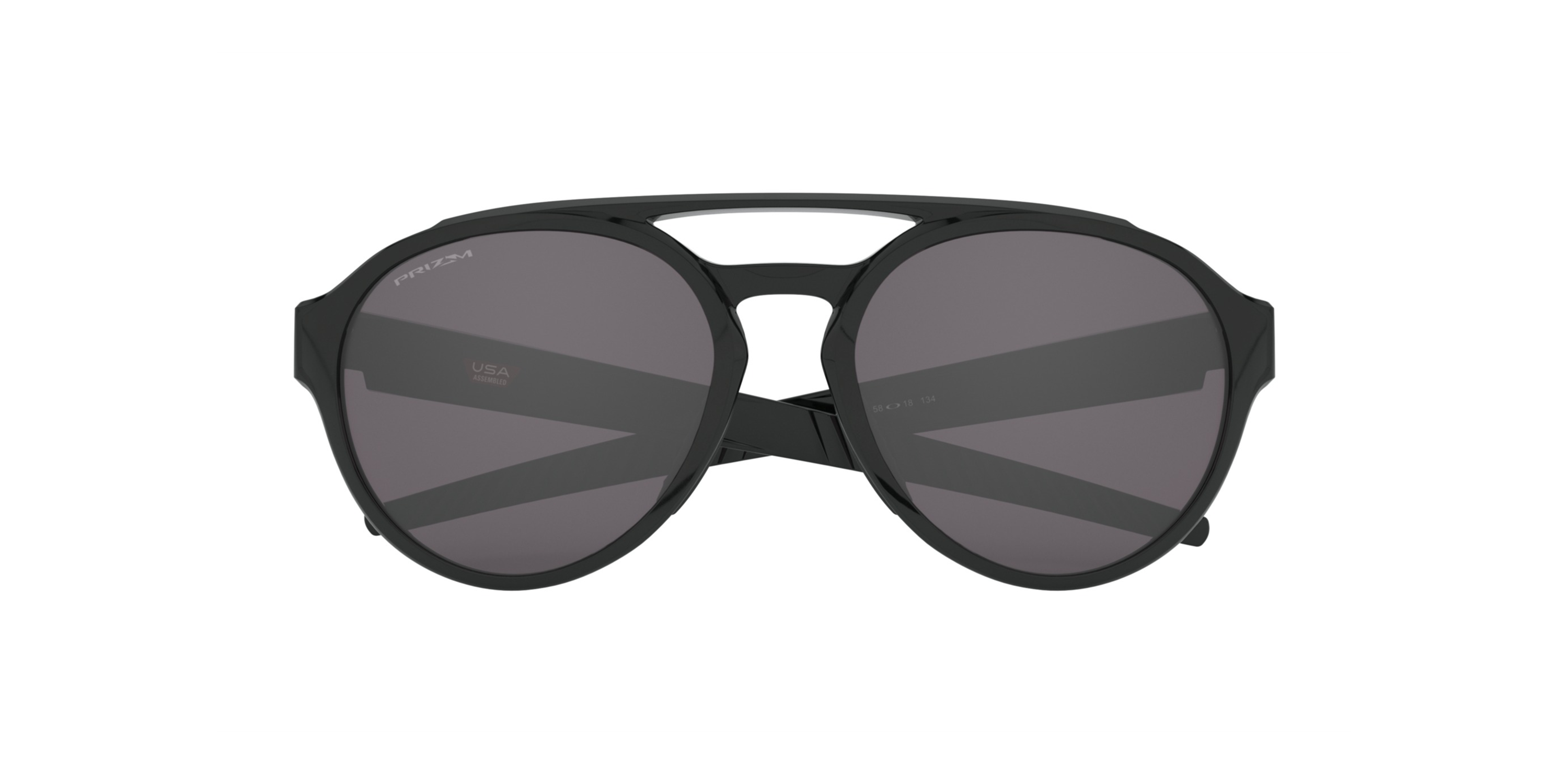 Forager Prizm Grey Lenses, Polished Black Frame Sunglasses | Oakley® US