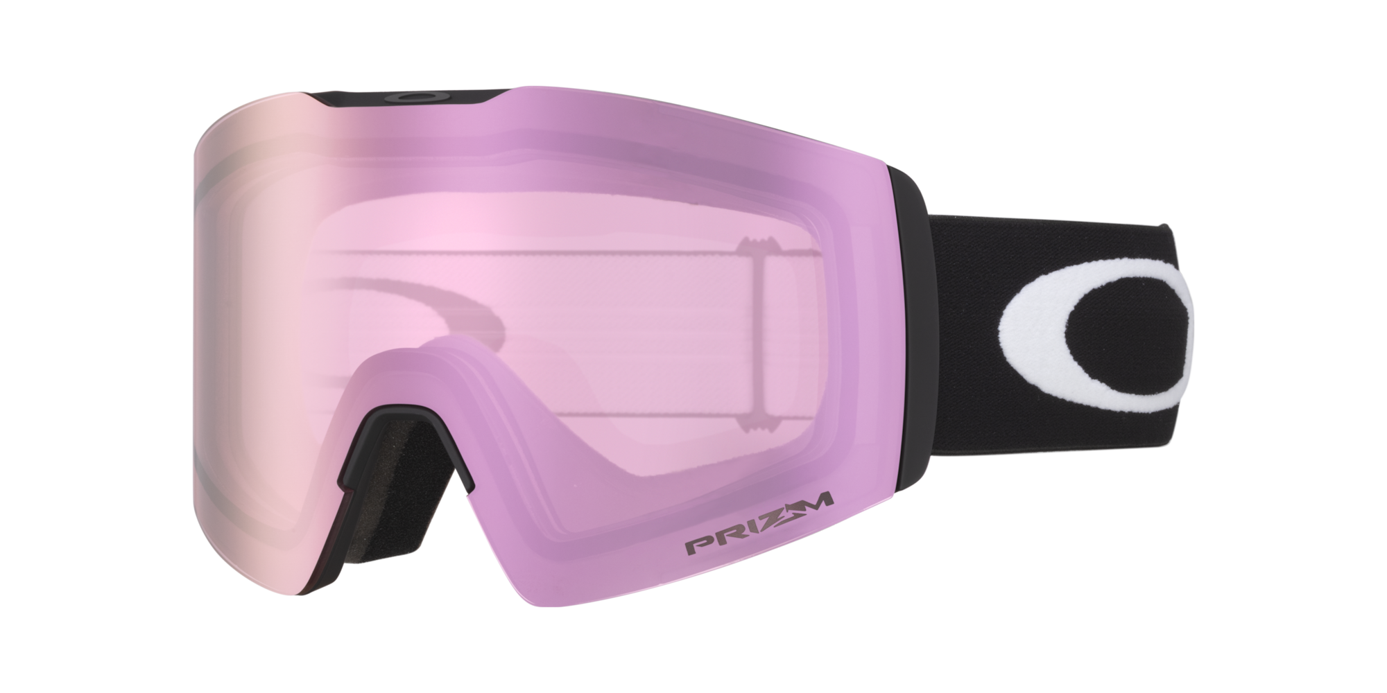 Oakley Fall Line L Snow Goggles - Matte Black - Prizm Snow Hi Pink ...