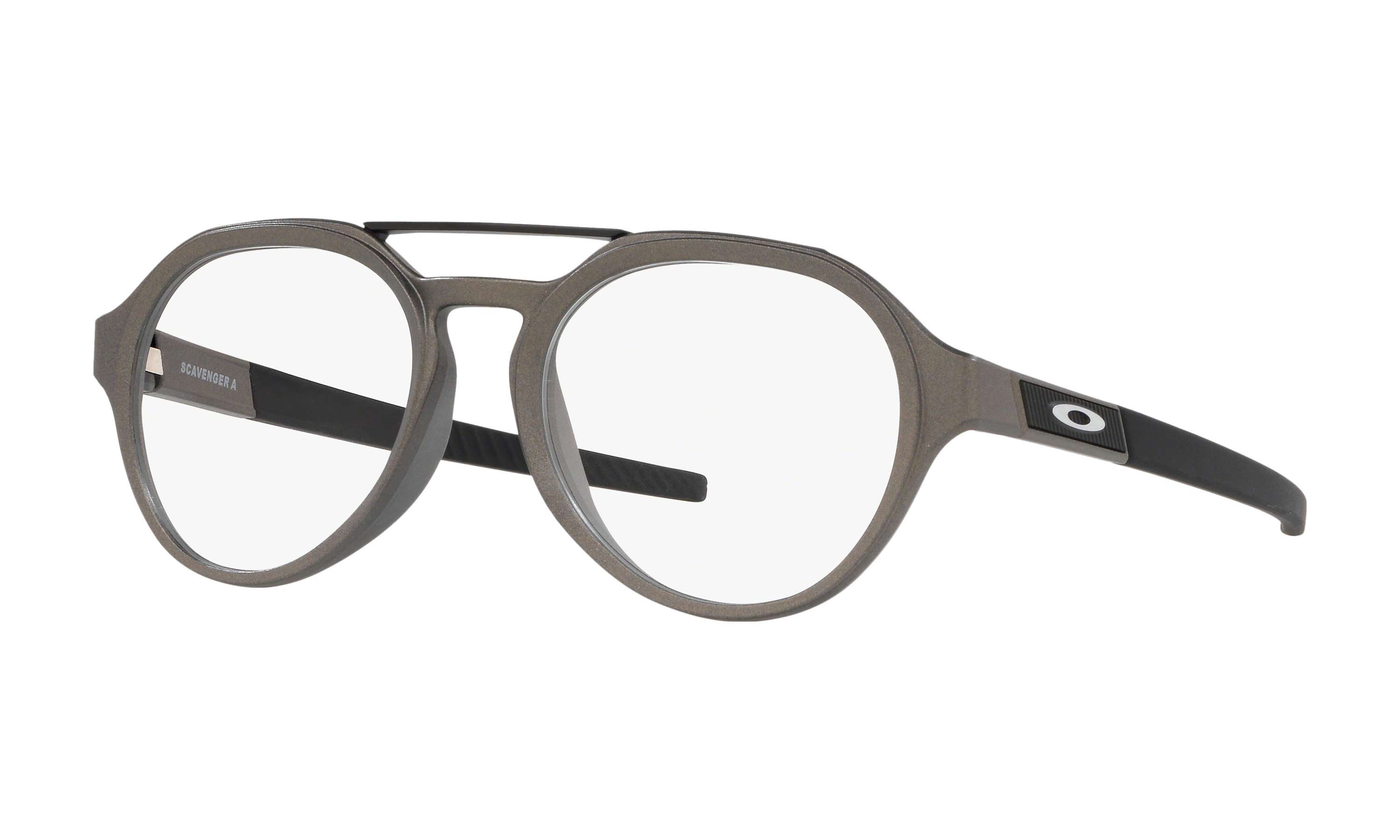 Scavenger (Low Bridge Fit) Satin Lead Eyeglasses | Oakley® US