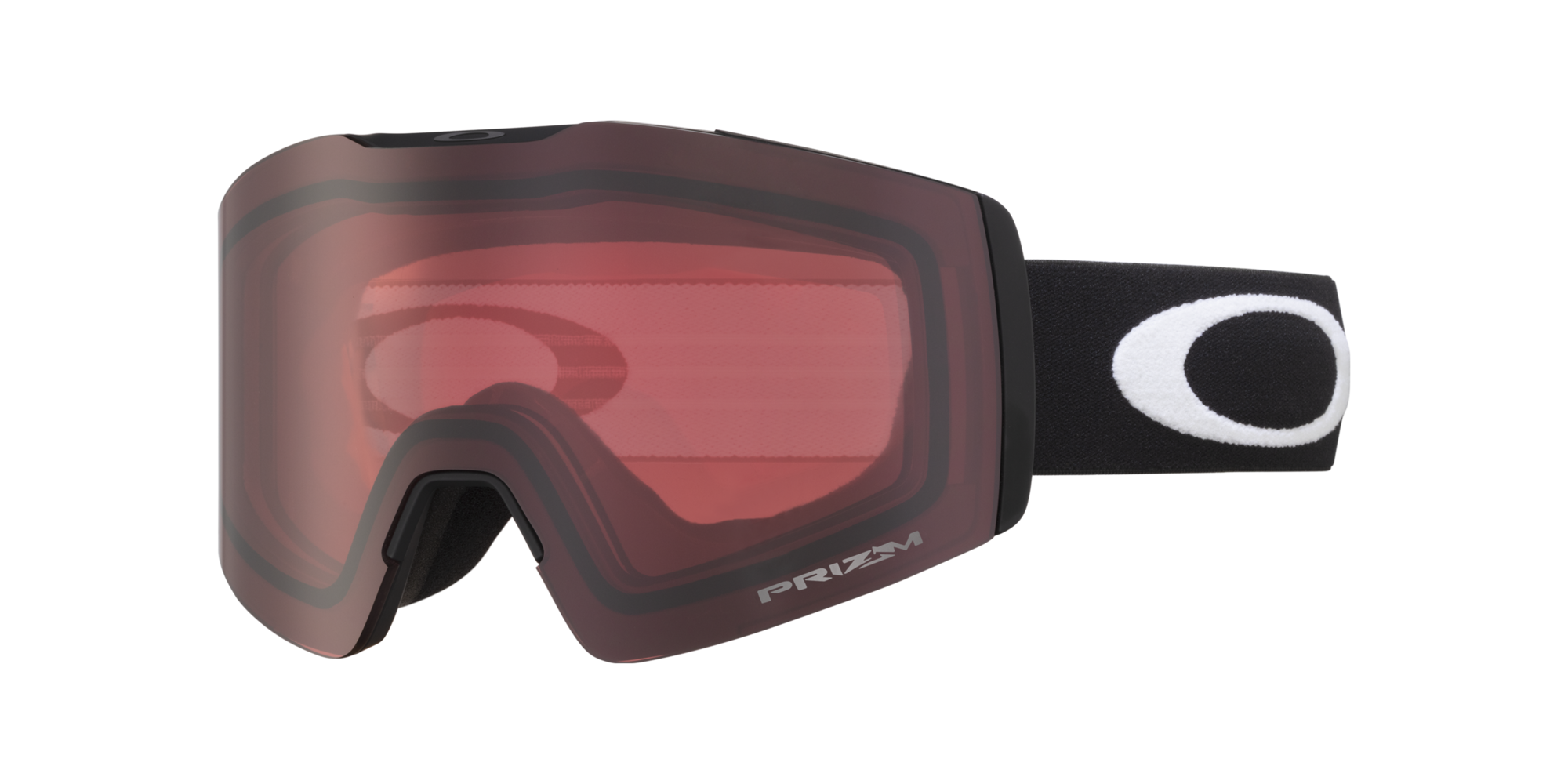 Oakley Fall Line M Snow Goggles - Matte Black - Prizm Snow Rose ...