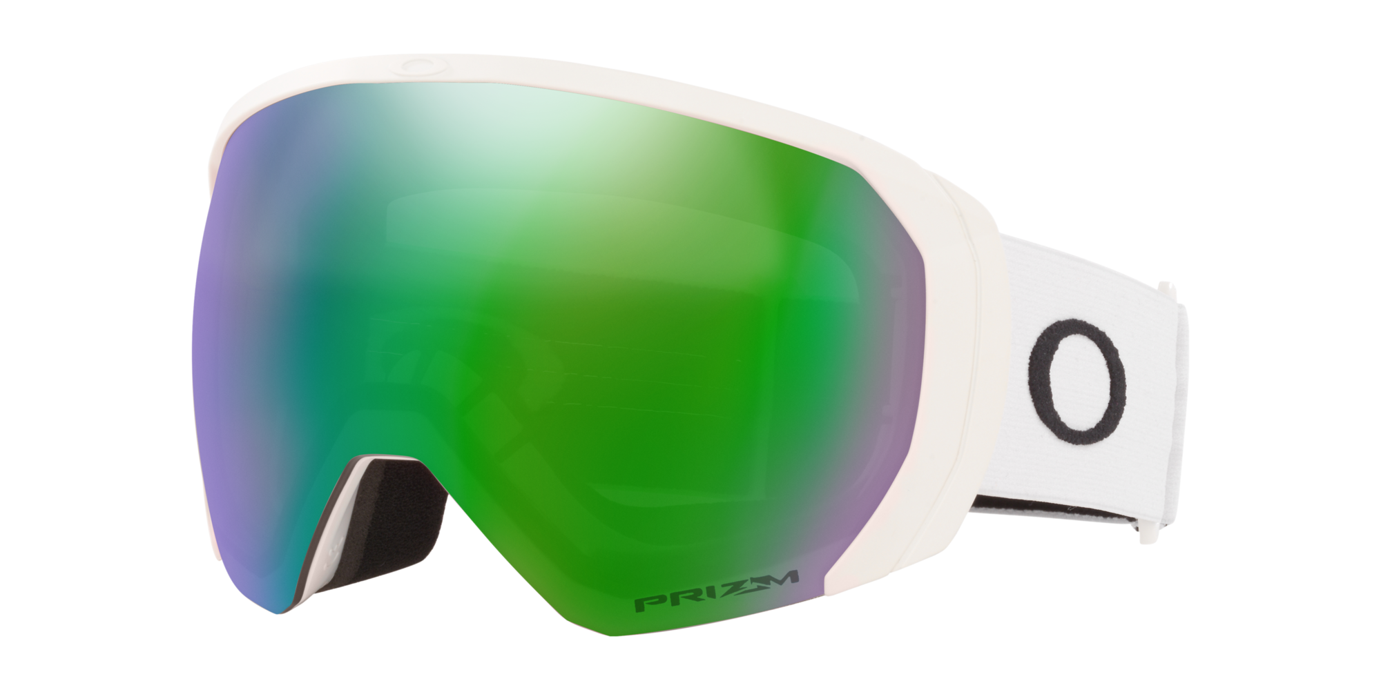 Oakley Flight Path L Snow Goggles - Matte White - Prizm Snow Jade ...