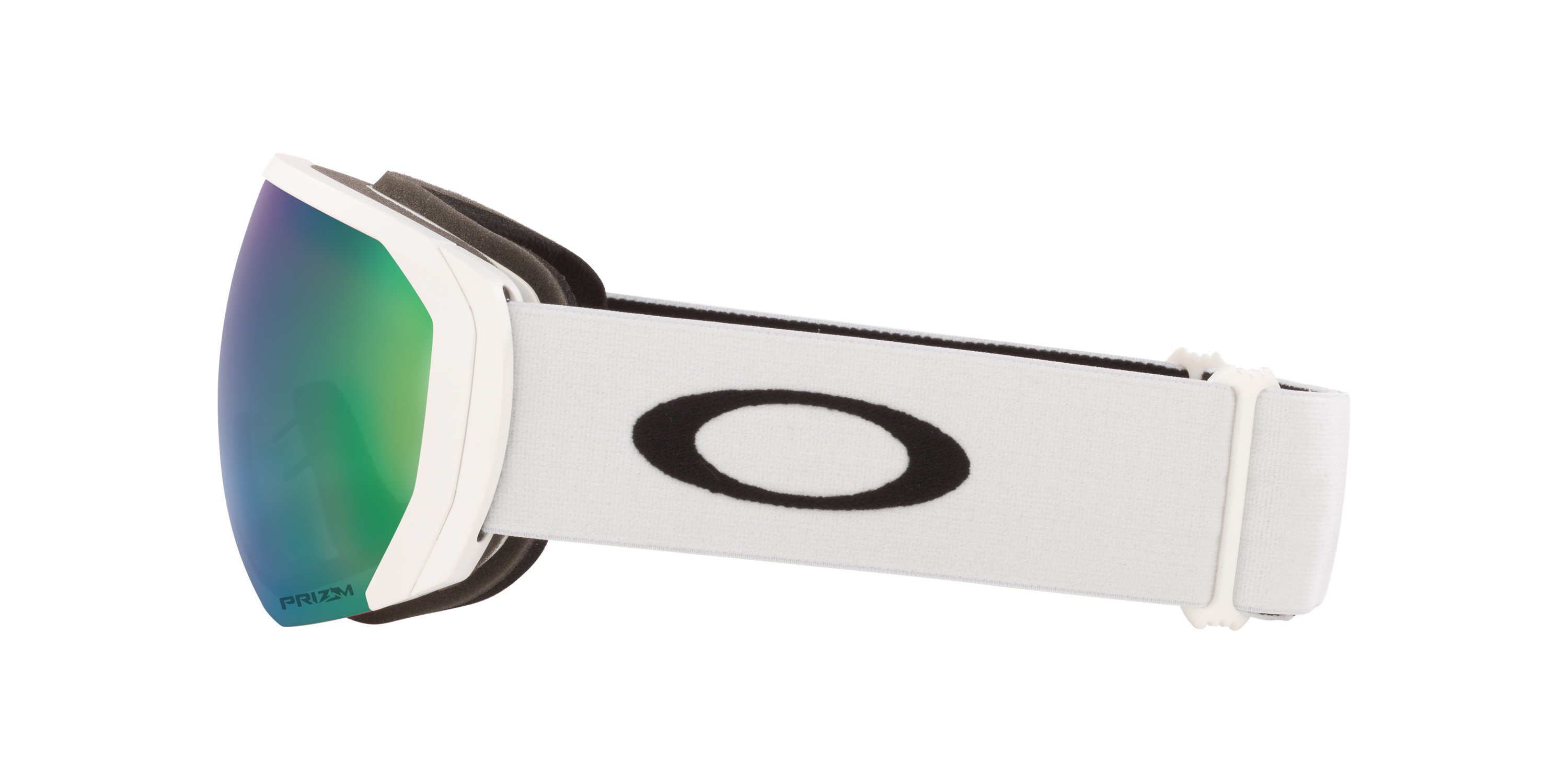 Oakley Flight Path L Snow Goggles - Matte White - Prizm Snow Jade ...