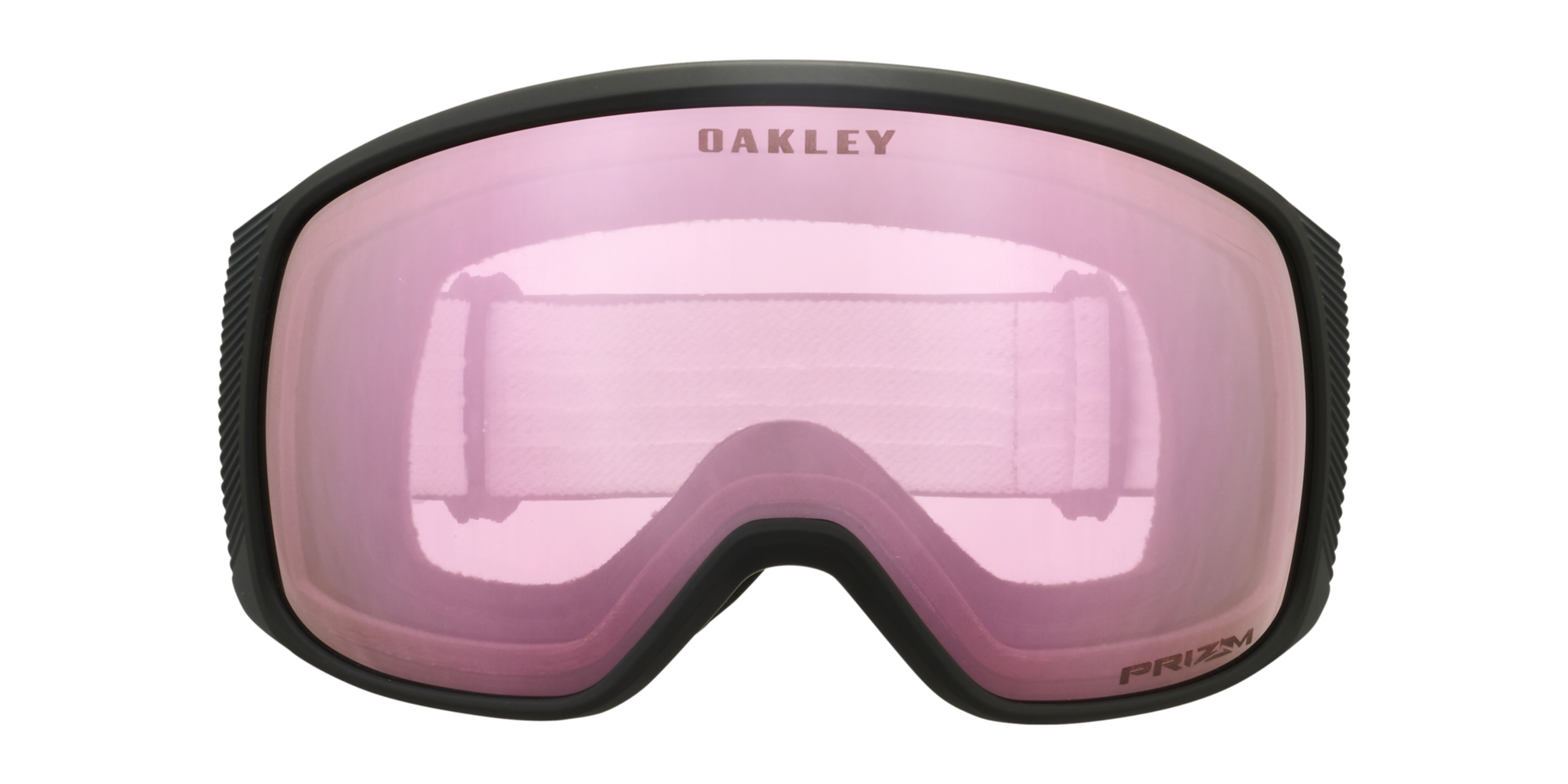 Oakley Flight Tracker M Snow Goggles - Matte Black - Prizm Snow Hi Pink ...