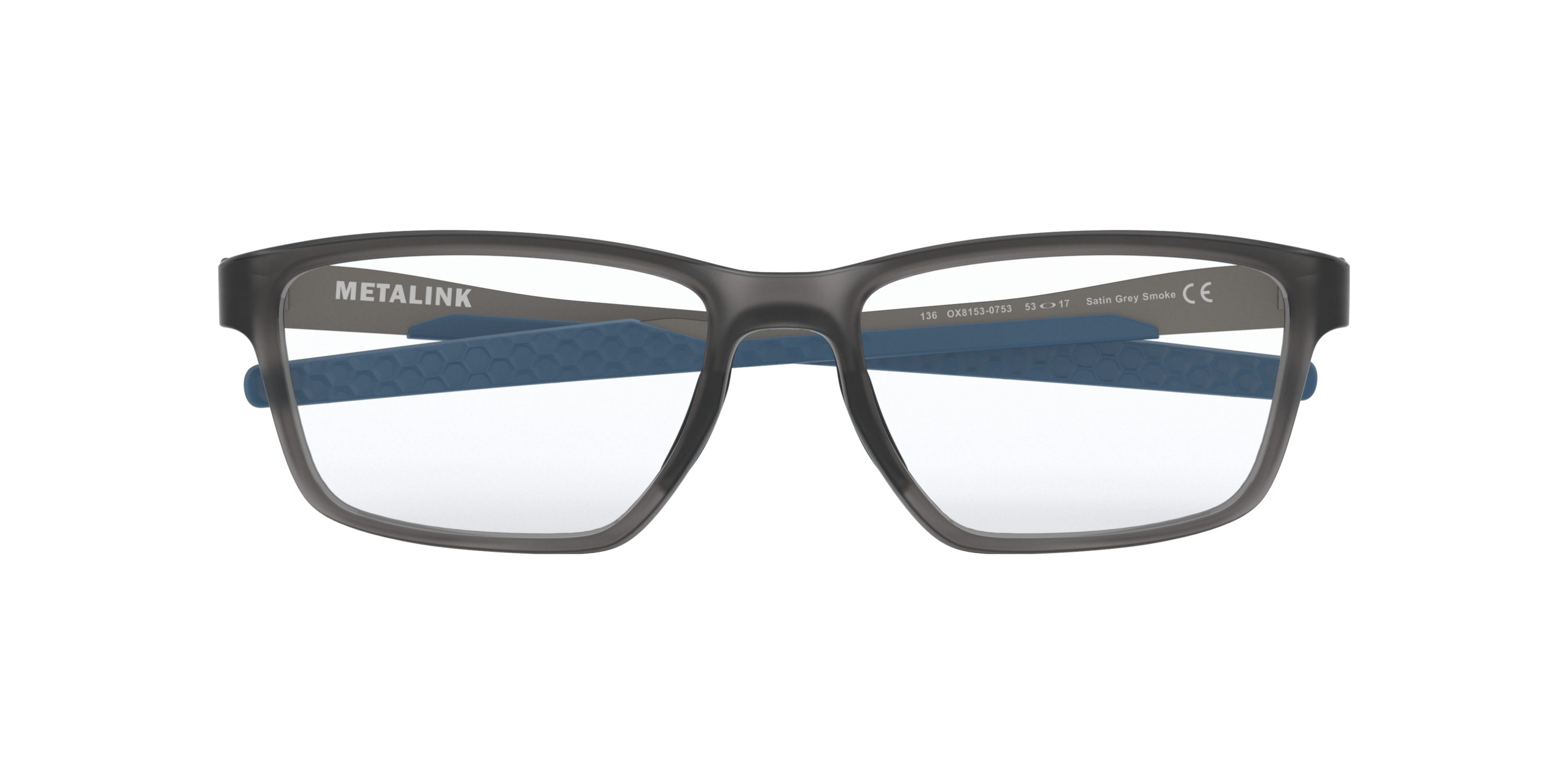 Metalink Satin Grey Smoke オプティカル | Oakley® JP