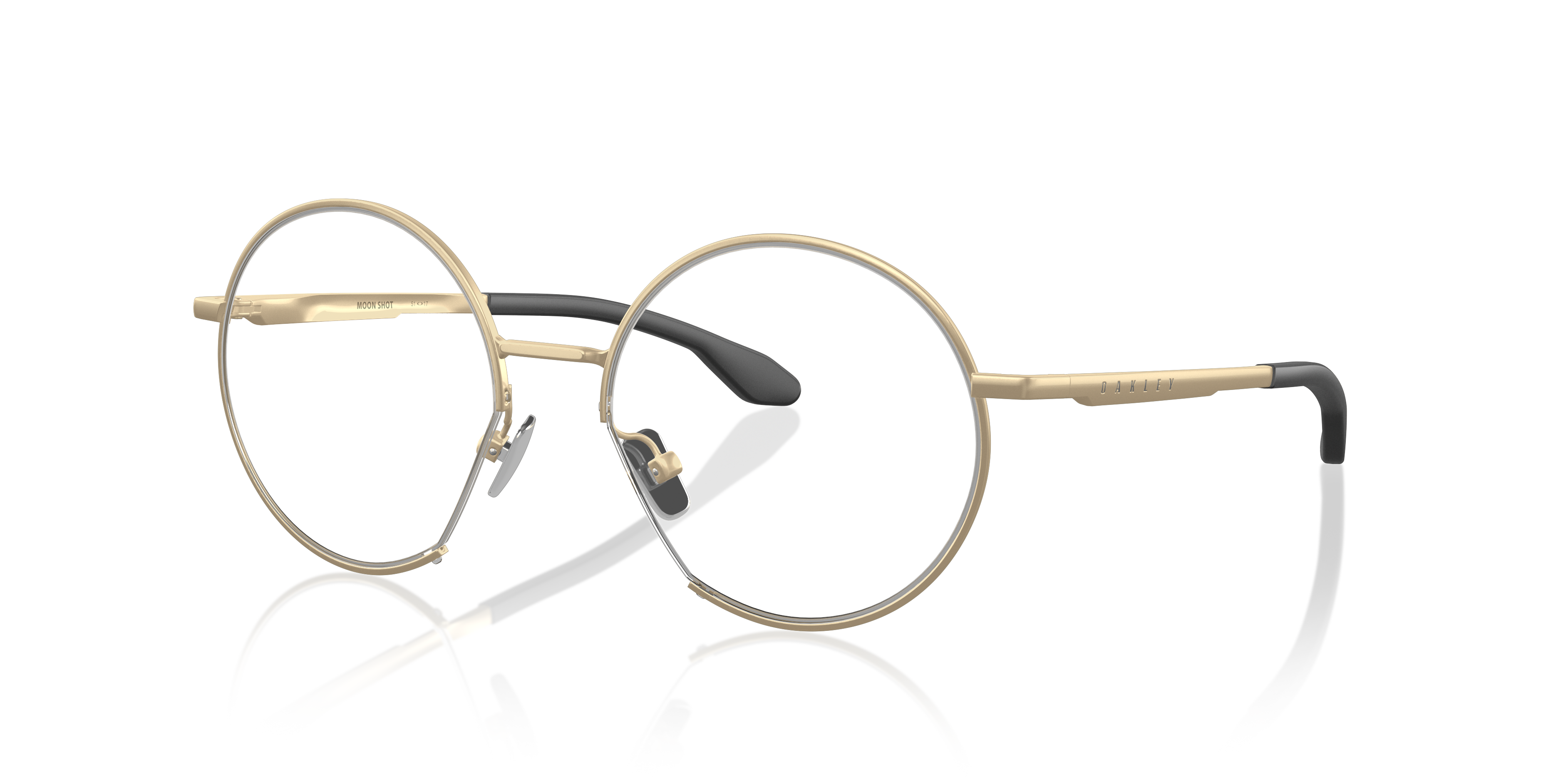 Moon Shoot Satin Light Gold オプティカル | Oakley® JP