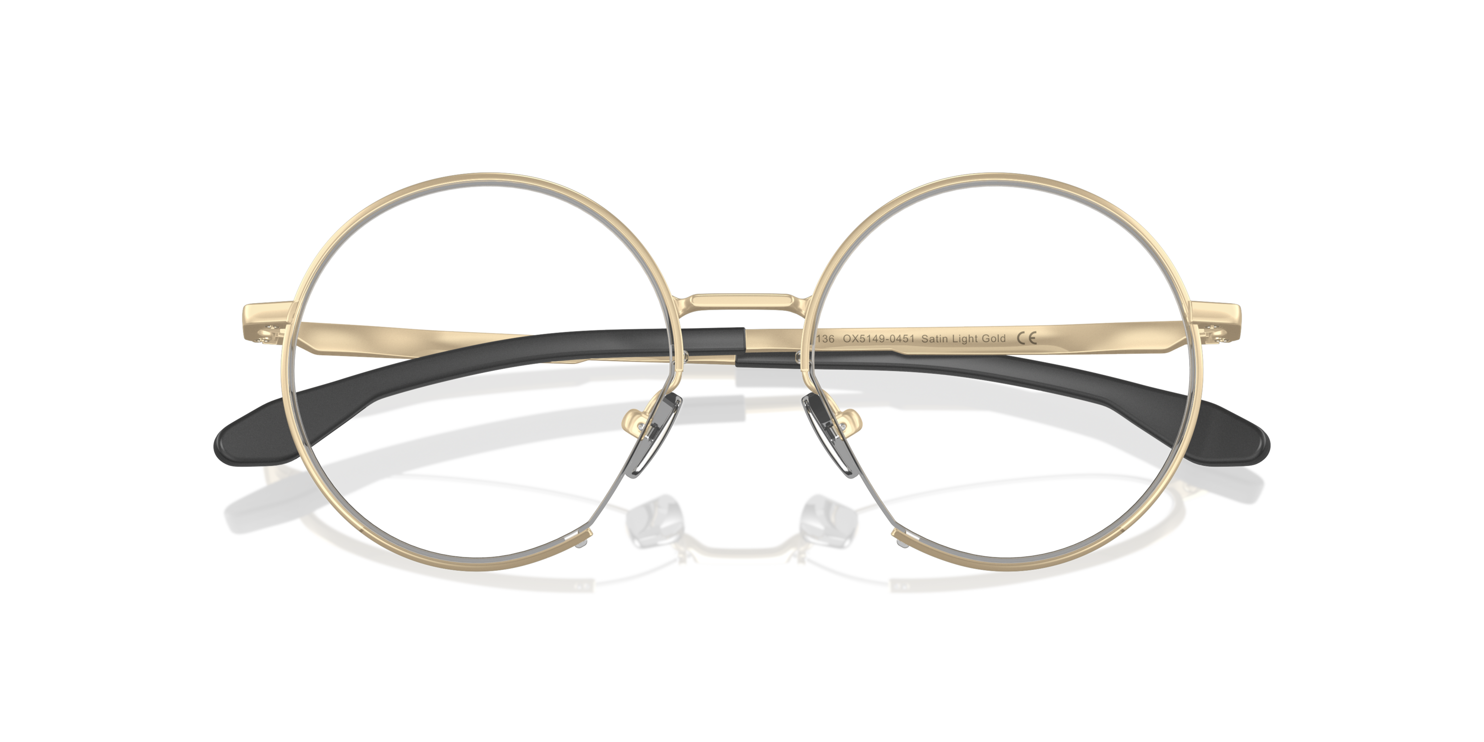 Moon Shoot Satin Light Gold Eyeglasses | Oakley® US
