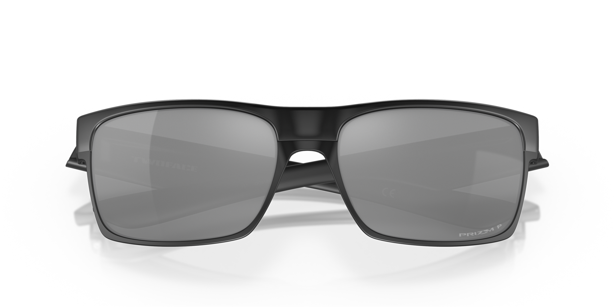 TwoFace™ Prizm Black Polarized Lenses, Matte Black Frame Sunglasses ...